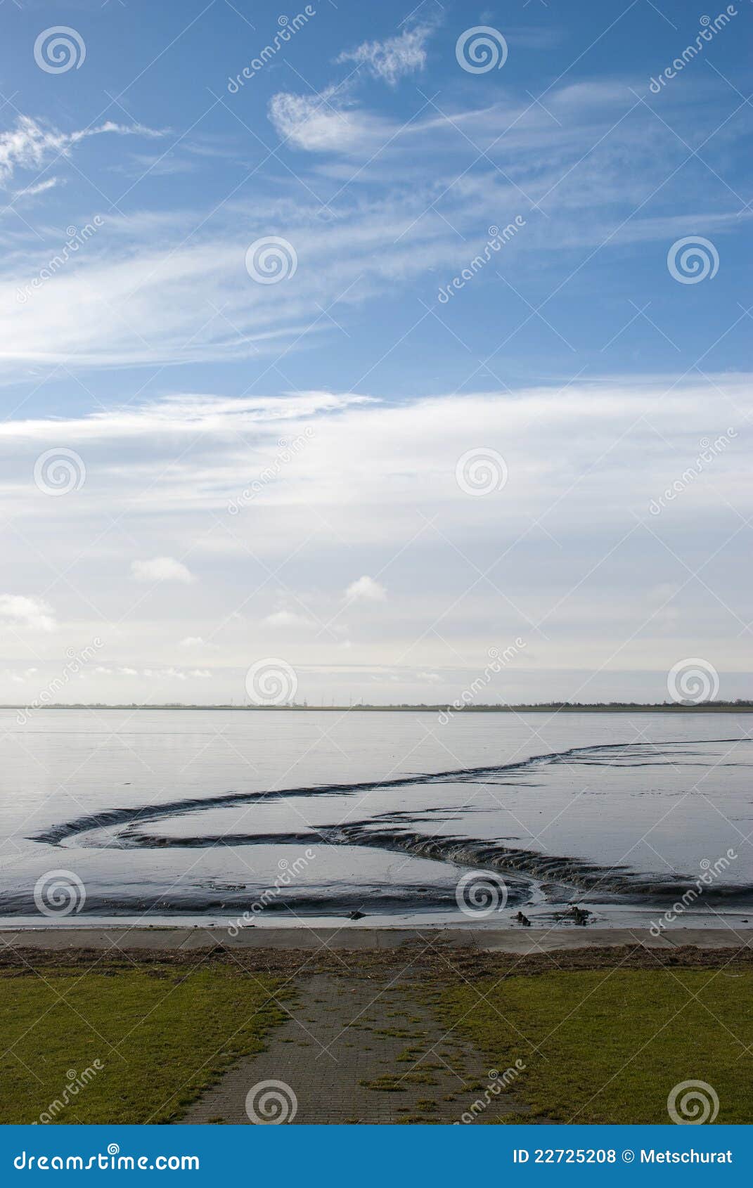 Tideway stock photo. Image of grass, plants, castle, land - 22725208