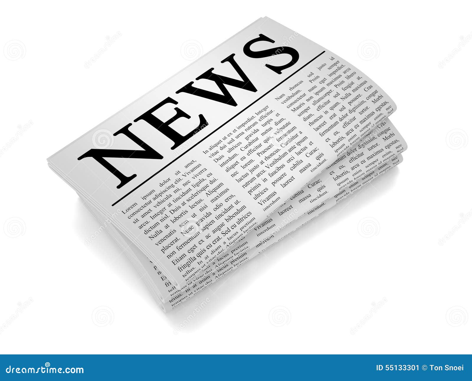 Tidning stock illustrationer. Illustration av veck, abstrakt - 55133301