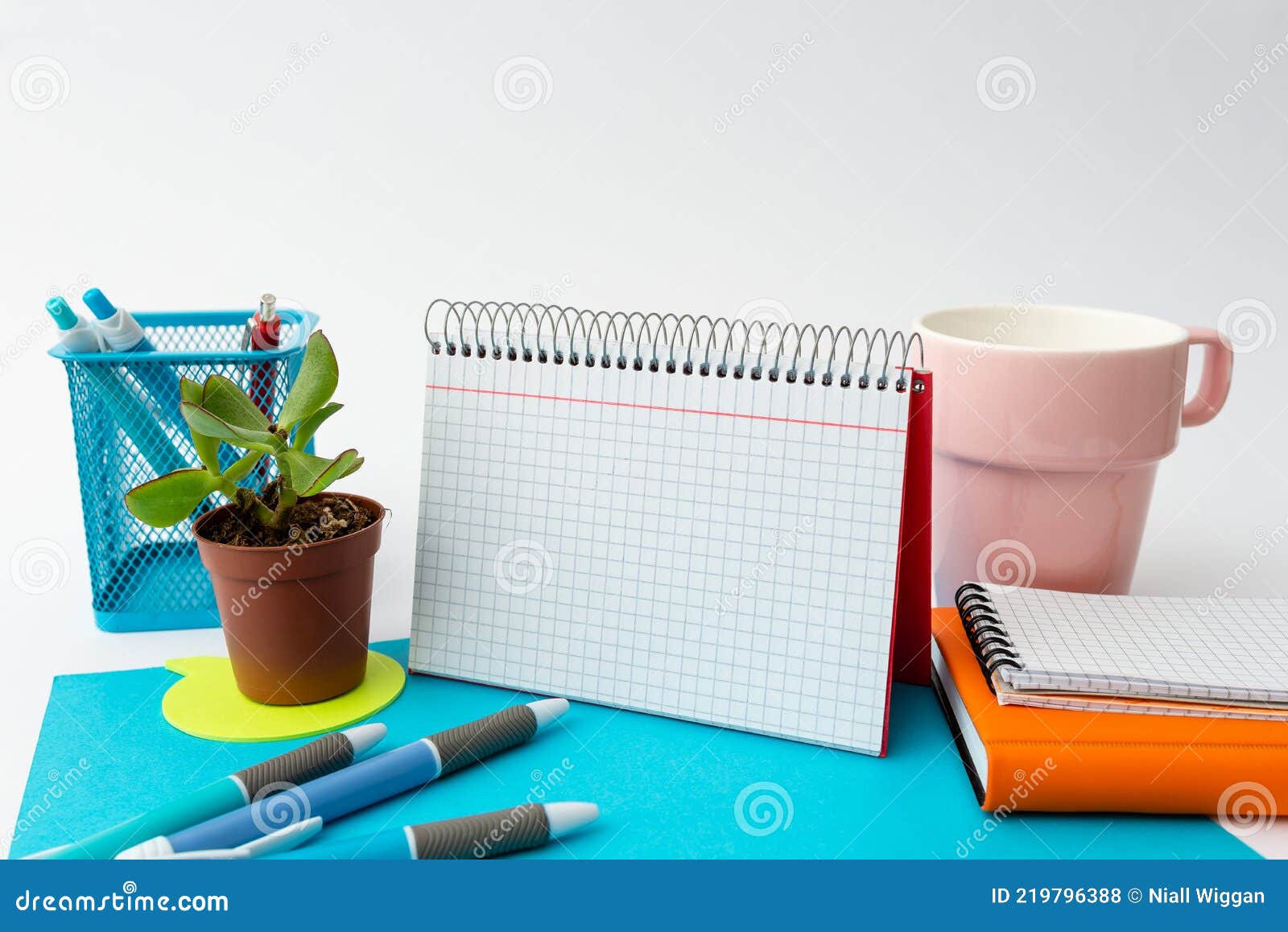 Tidy Workspace Setup, Writing Desk Tools Equipment, Smart Office ...