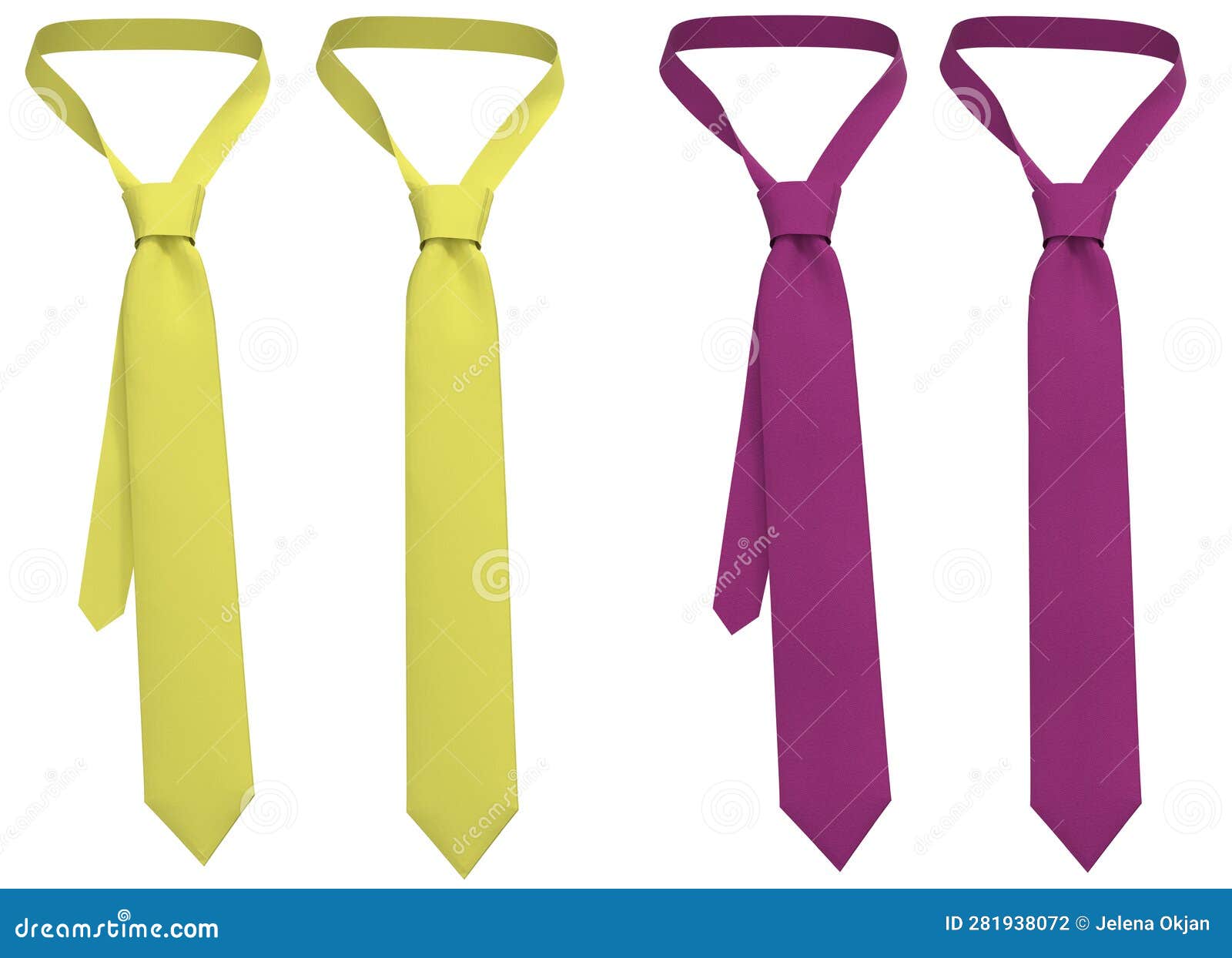Tie. Business Neck Ties. Isolated Tie Stock Photo - Image of necktie ...