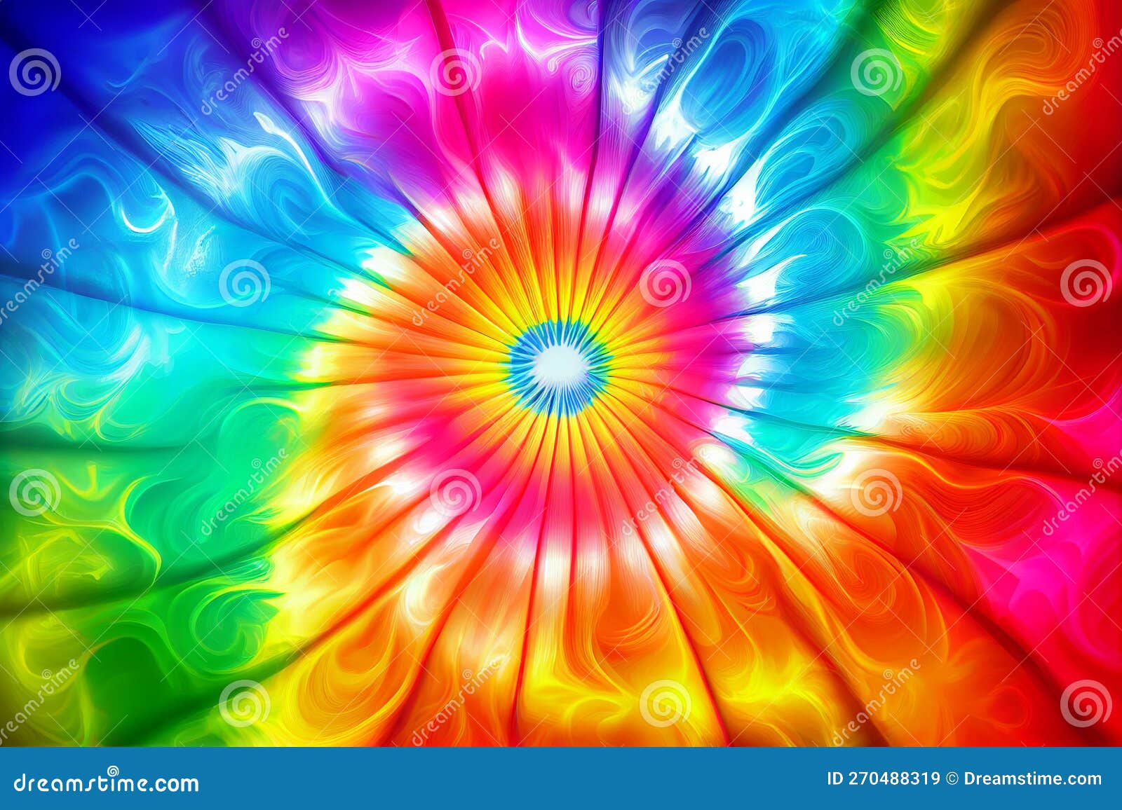 Tie Die Pattern with Vibrant Colours, Hippy Fabric Pattern Stock ...