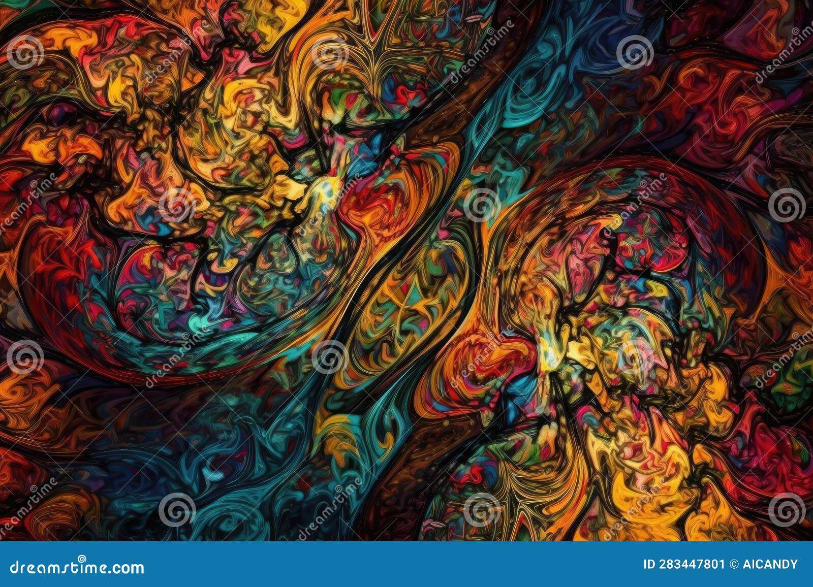 Tie-Dye Dreamscape Surreal And Psychedelic Wallpaper Of Twisted ... Tie-Dye Dreamscape Surreal And Psychedelic Wallpaper Of Twisted ...