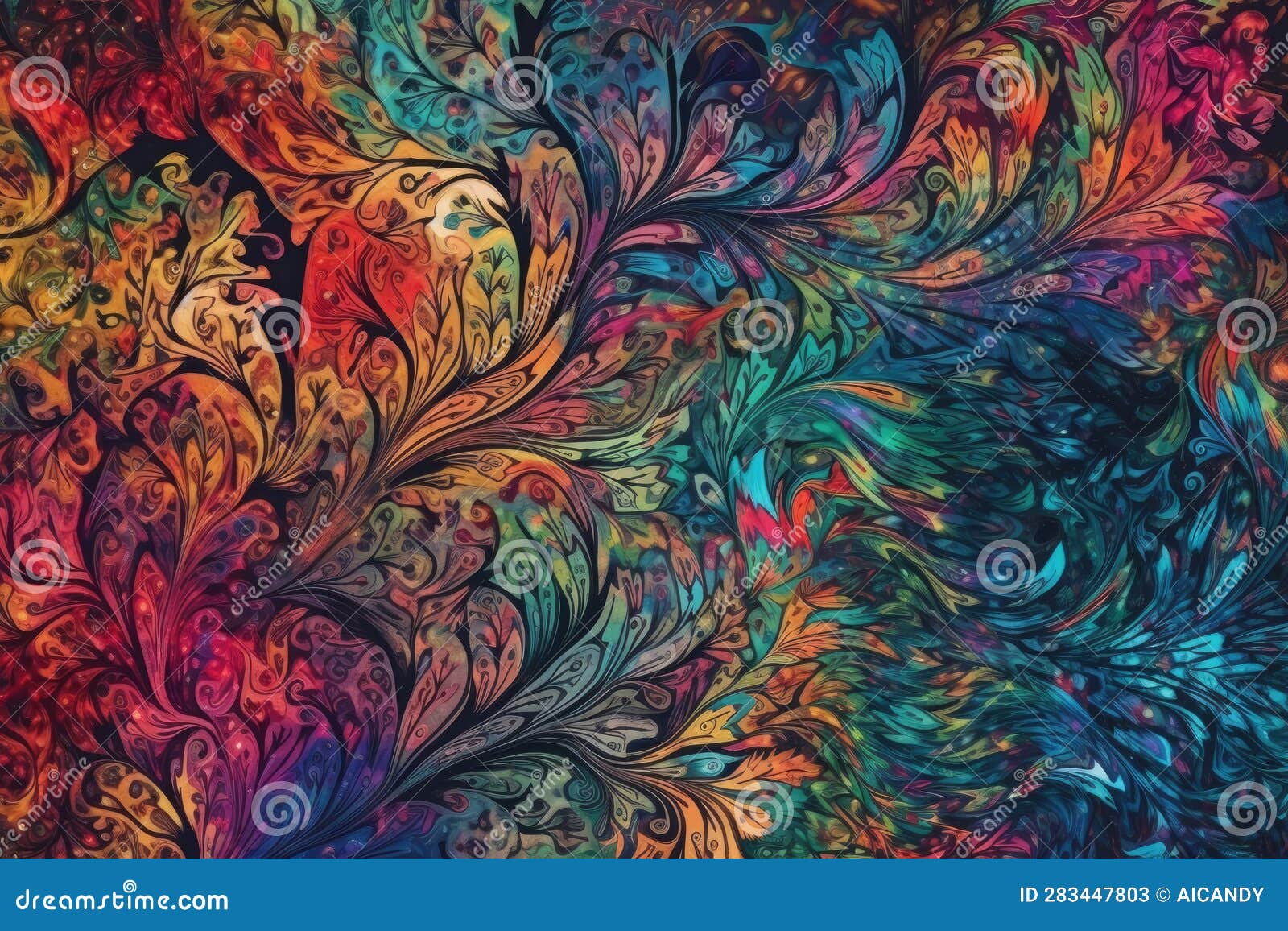 Tie-Dye Dreamscape Surreal And Psychedelic Wallpaper Of Twisted ... Tie-Dye Dreamscape Surreal And Psychedelic Wallpaper Of Twisted ...