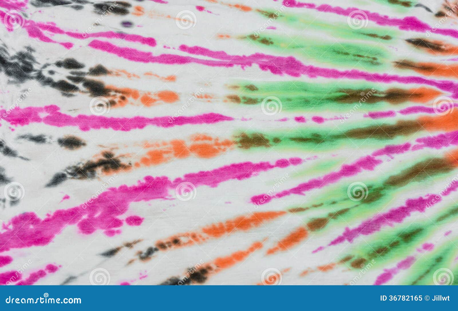 Tie and dye fabric stock image. Image of retro, abstract - 36782165