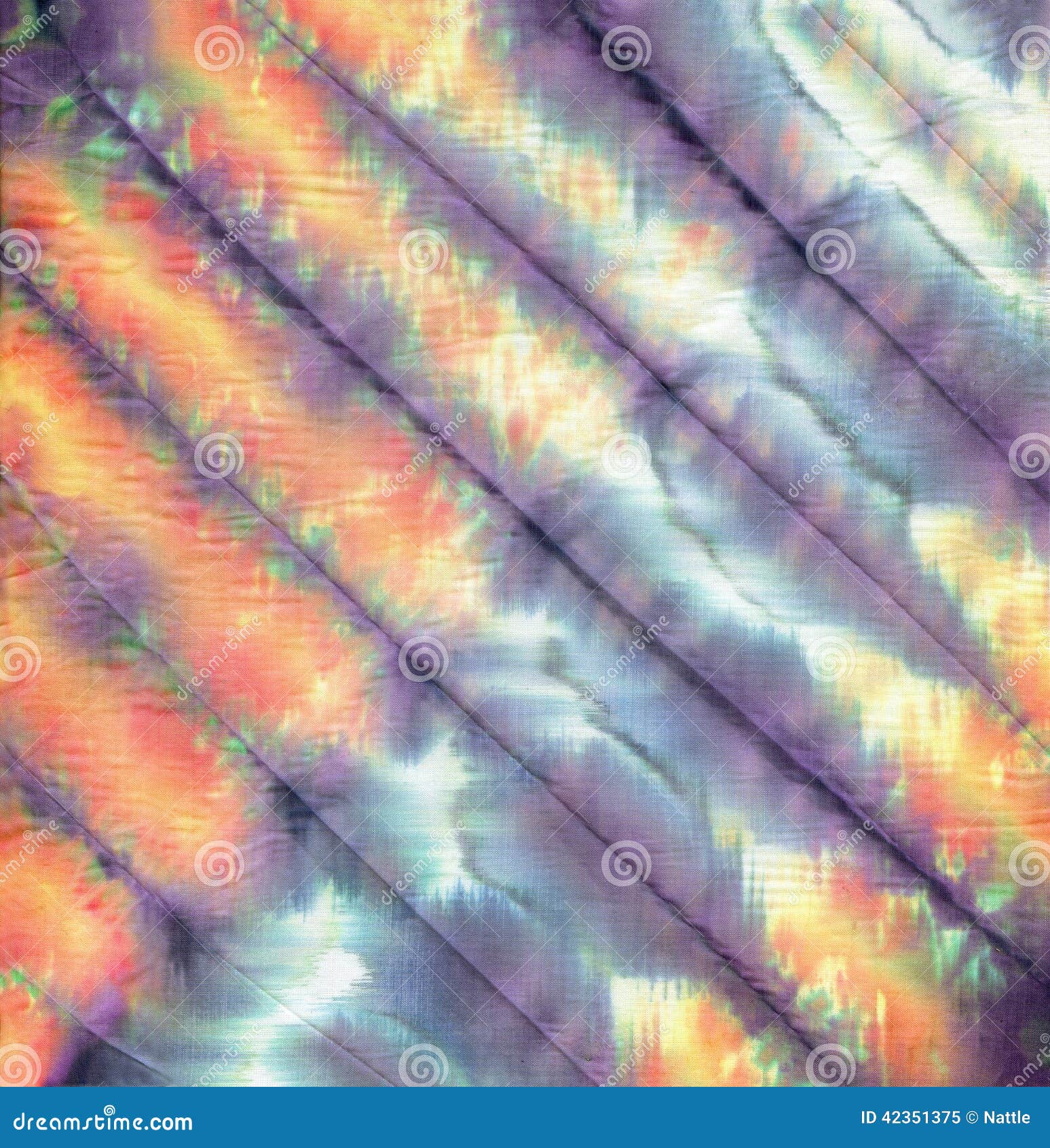 Tie dye stock image. Image of cloth, craft, multi, hippie - 42351375