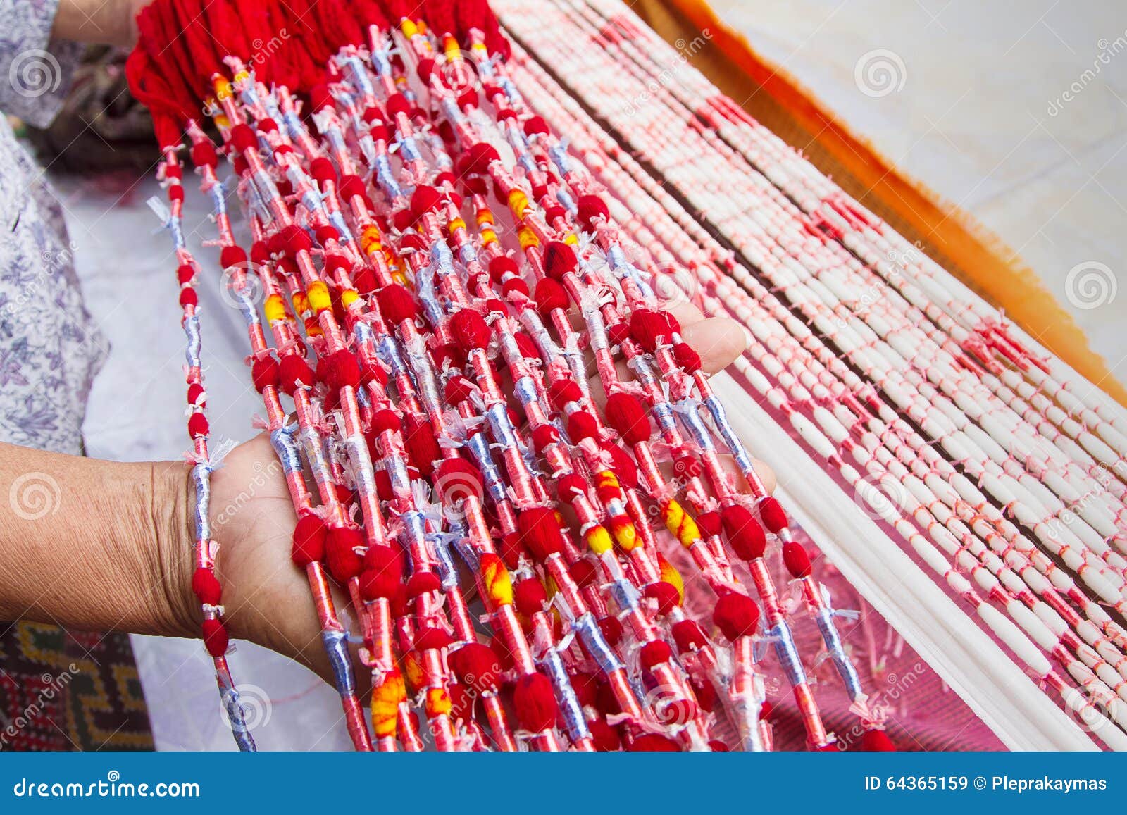 Tie Dye Technique Of Threads Stock Photo | CartoonDealer.com #64365159