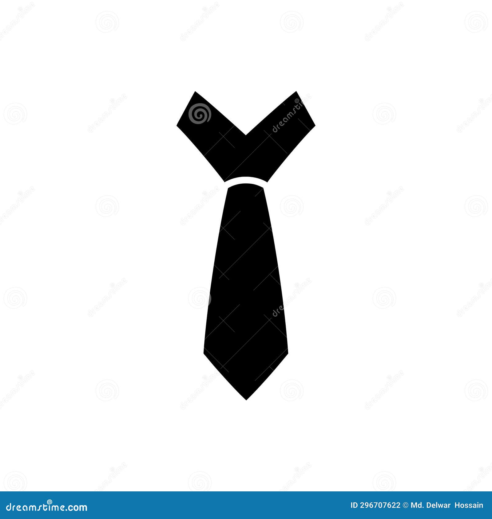 Tie Game Icon stock illustration. Illustration of symbol - 296707622