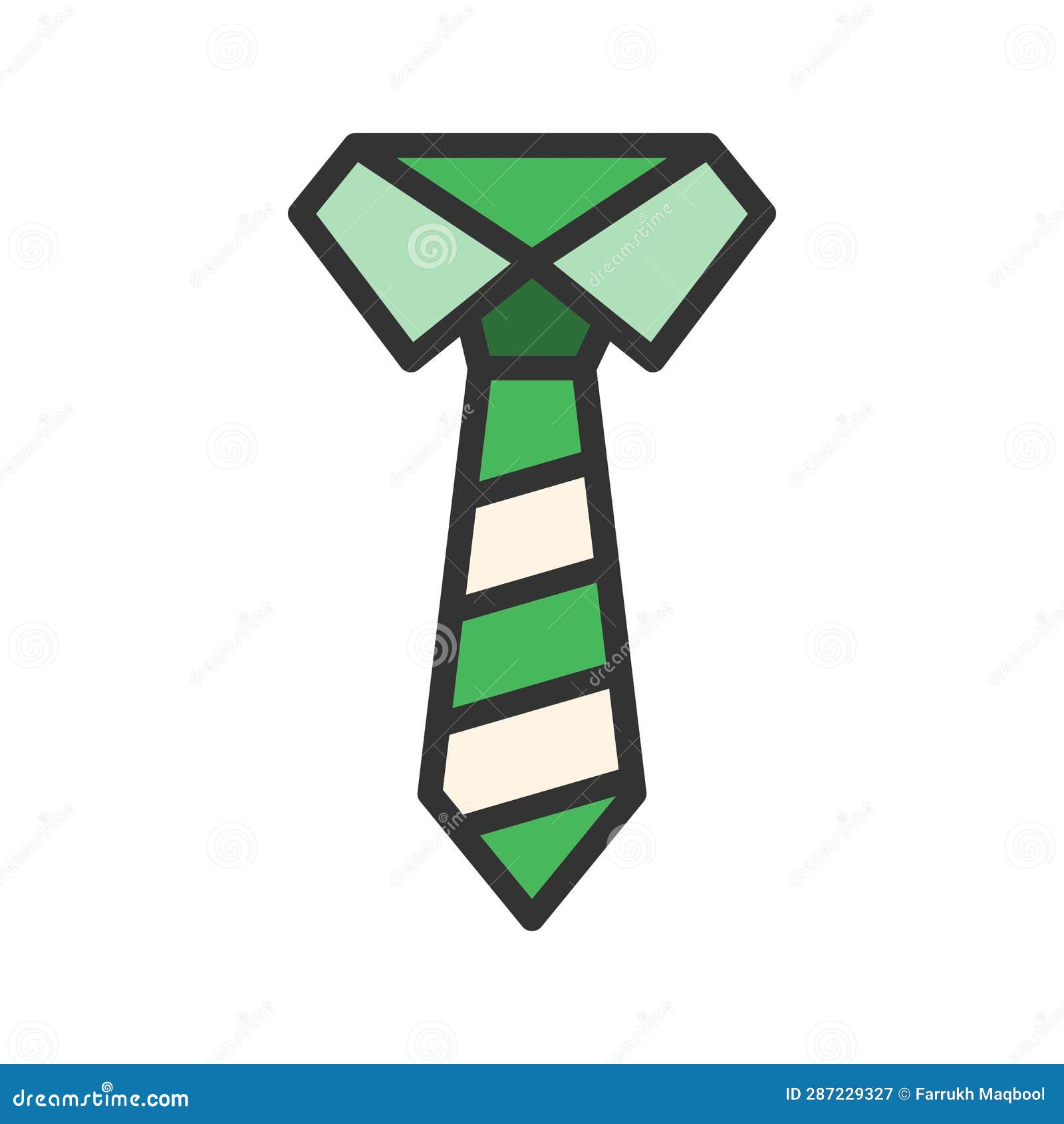 Tie Icon Image. stock vector. Illustration of concept - 287229327