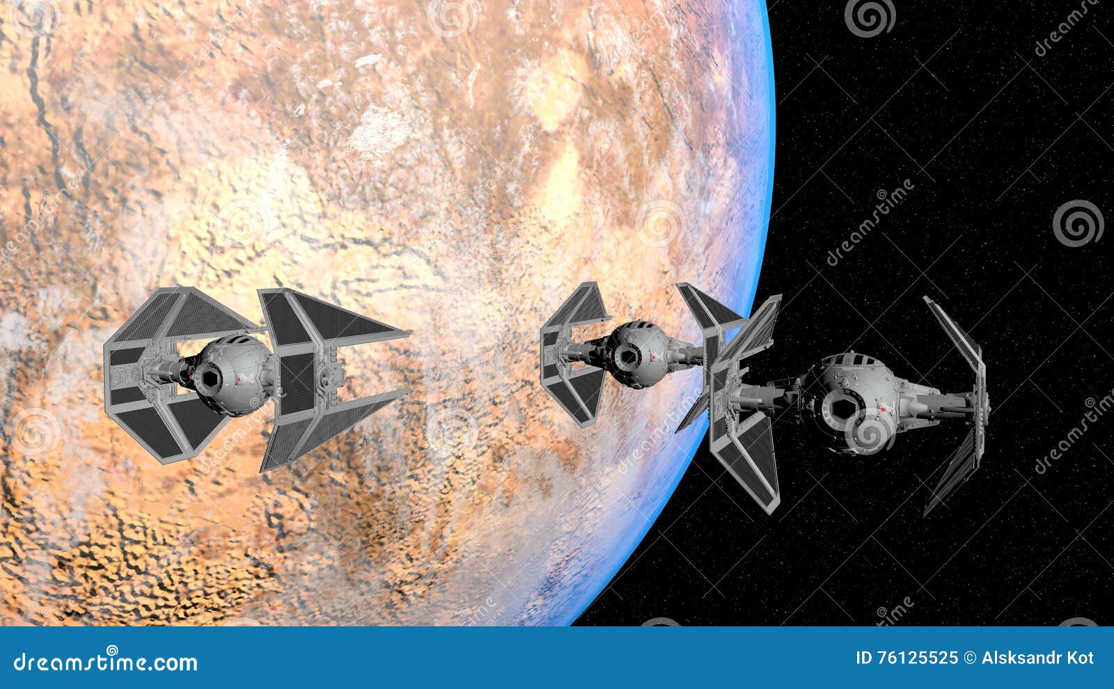 TIE Interceptor editorial image. Illustration of cinema - 76125525