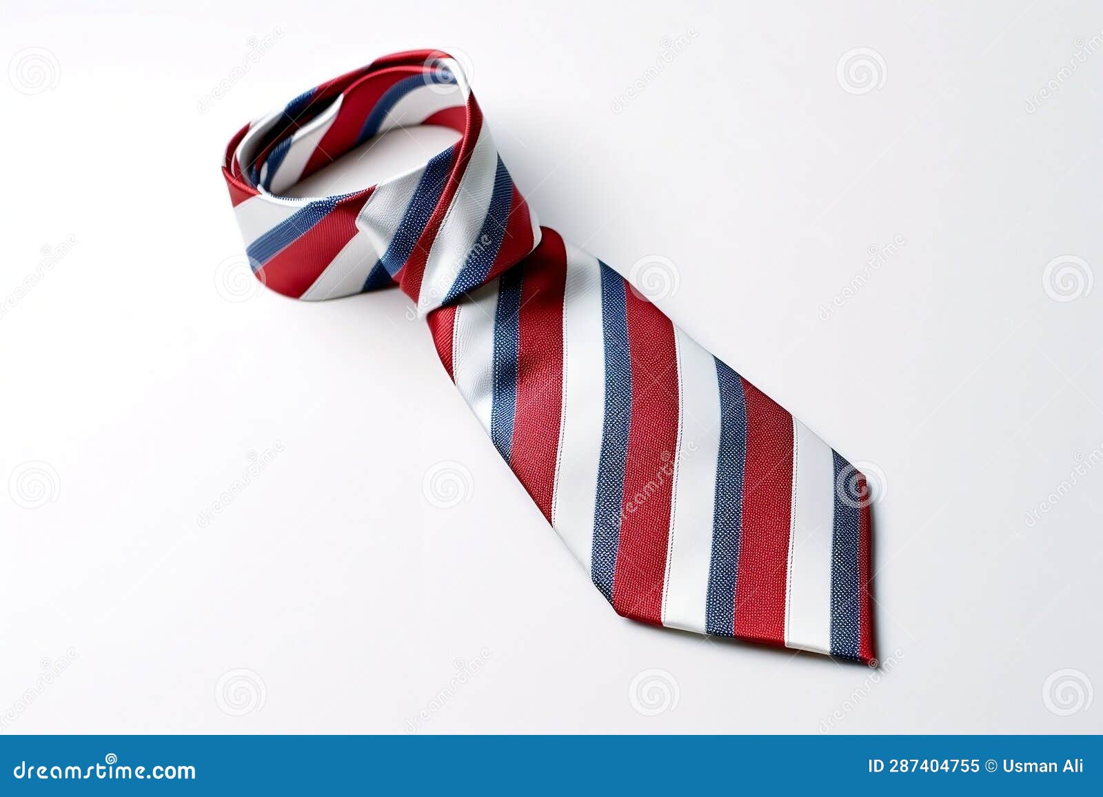 Tie Isolated on a Transparent Background. AI Stock Image - Image of ...