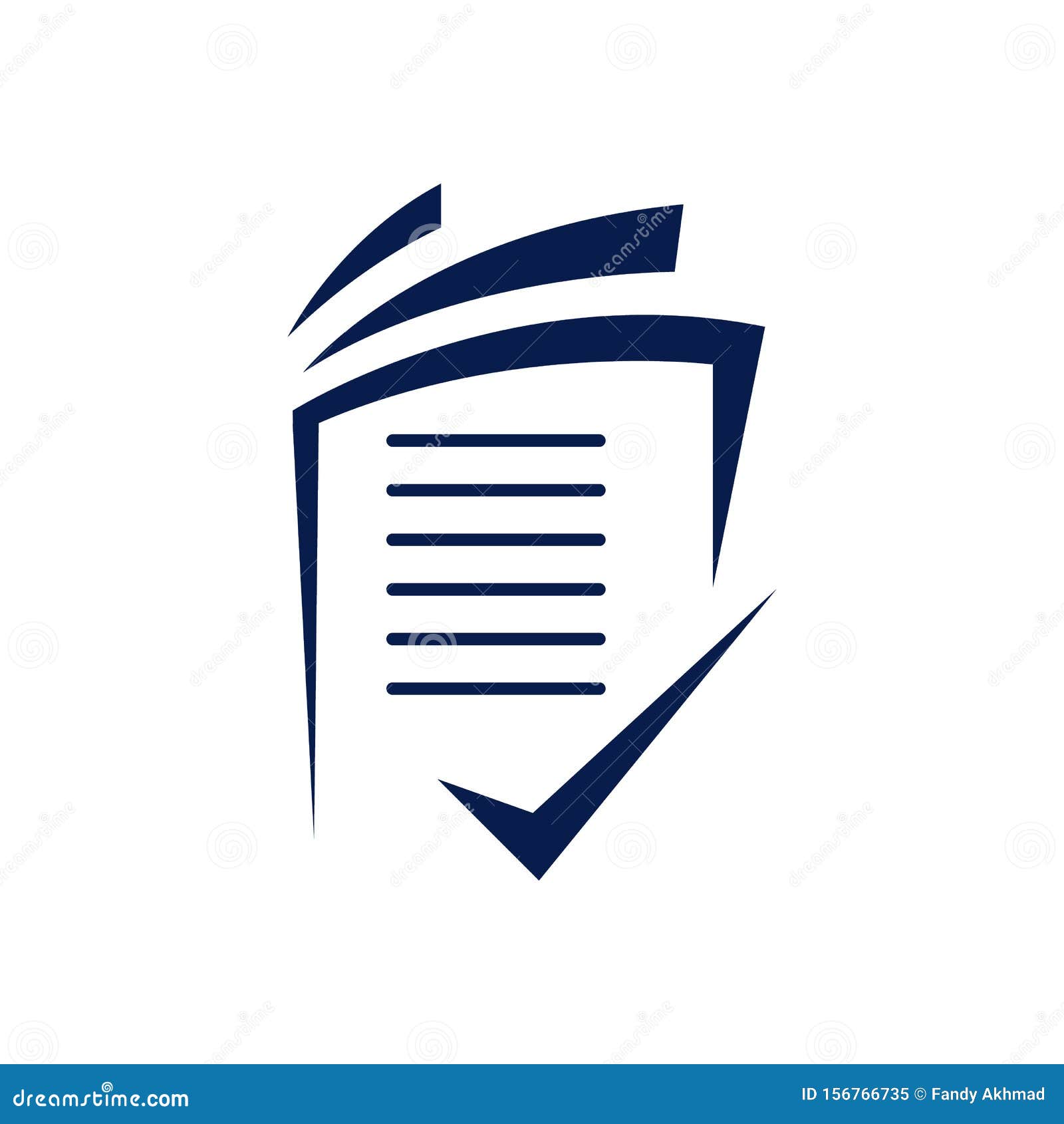 Tie and List a Job Listing Icon Vector Logo Template Illustrations ...