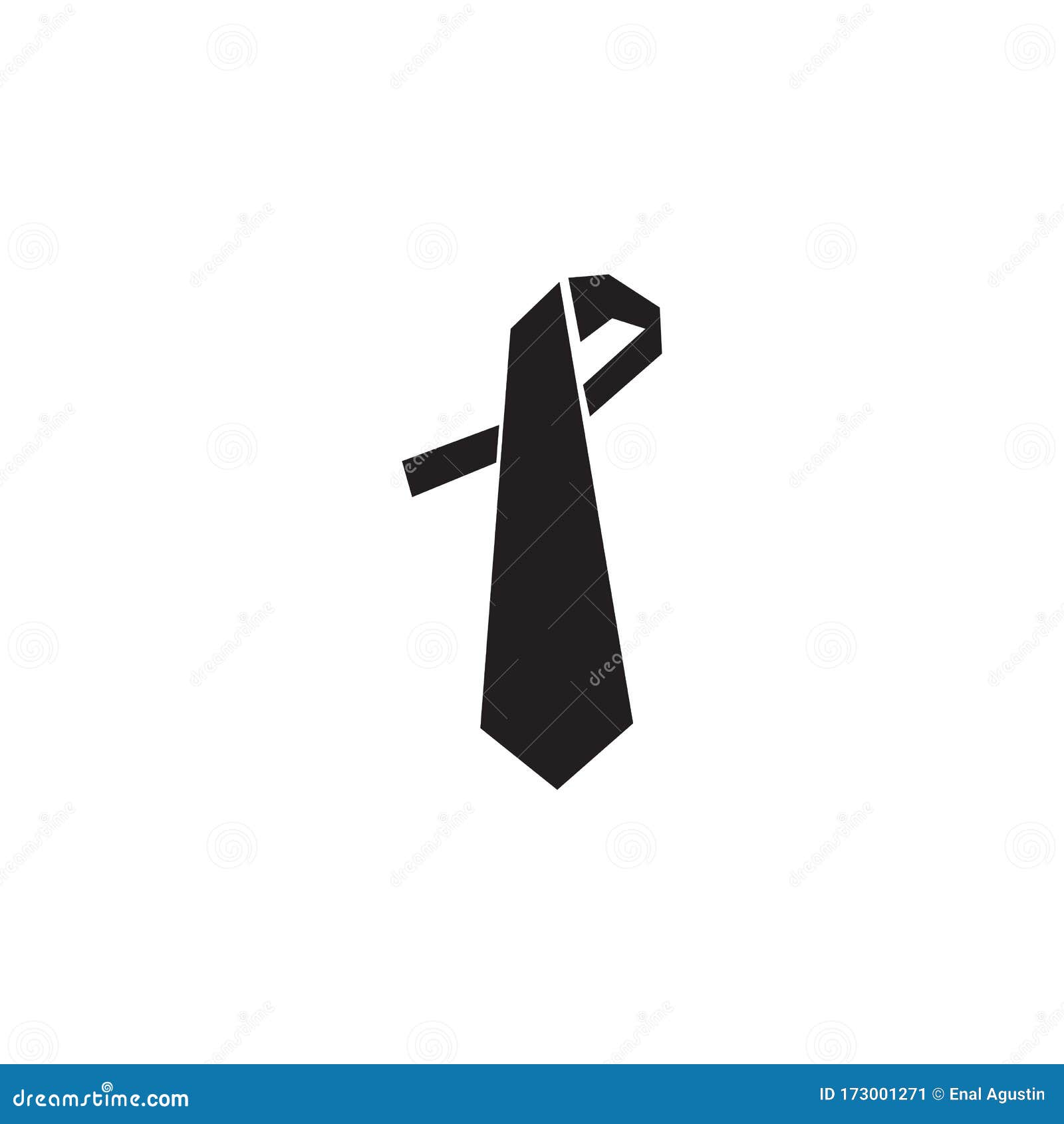 Tie Logo Icon Design Vector Template Stock Vector - Illustration of ...