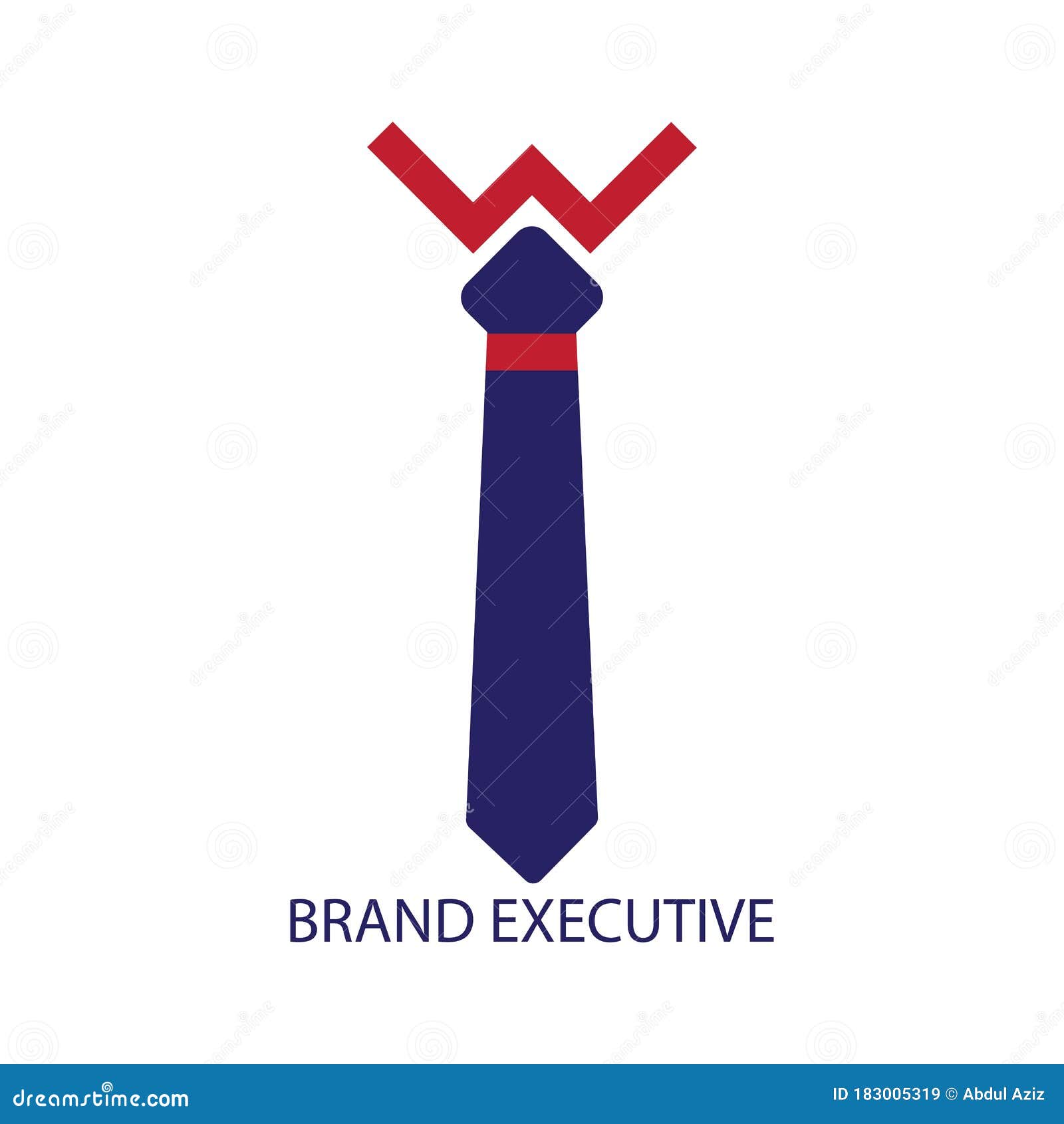 Tie logo vector design stock vector. Illustration of consultant - 183005319