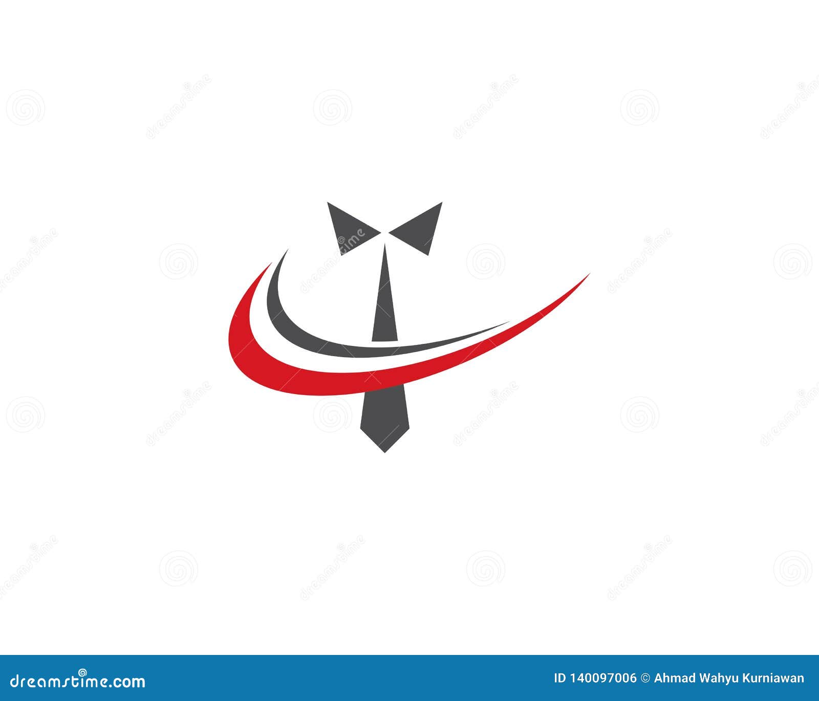 Tie logo vector stock vector. Illustration of symbol - 140097006