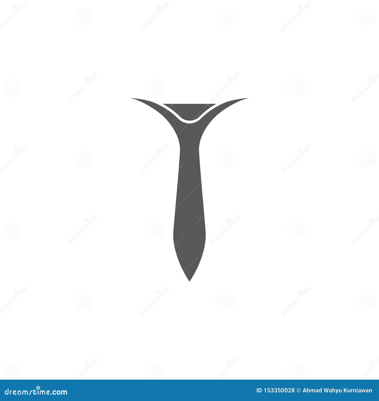 Tie logo vector stock vector. Illustration of elegant - 153350028