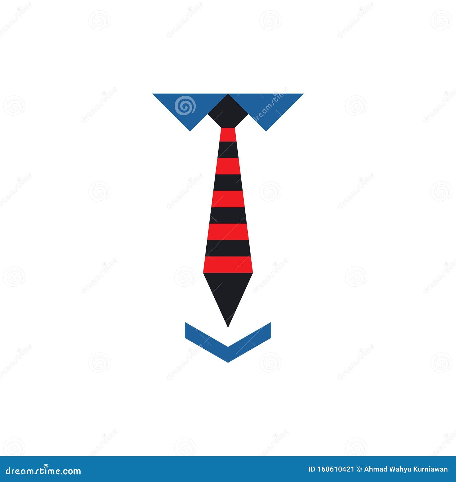 Tie logo vector stock vector. Illustration of decoration - 160610421