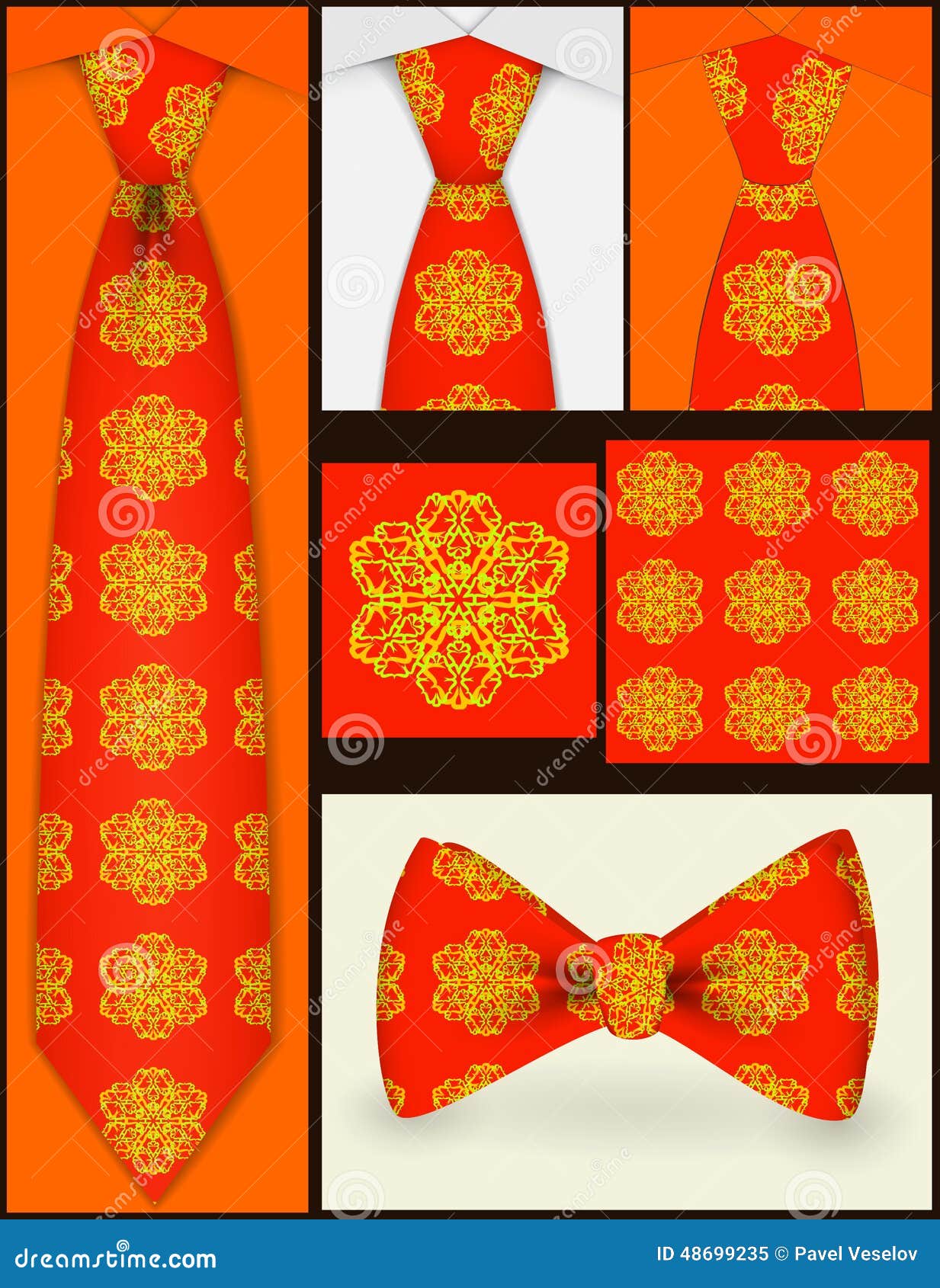 Tie and texture stock vector. Illustration of pattern - 48699235