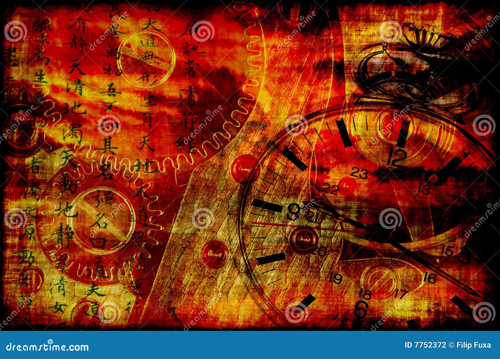 Tiempo diabólico foto de archivo. Imagen de paso, infernal - 7752372