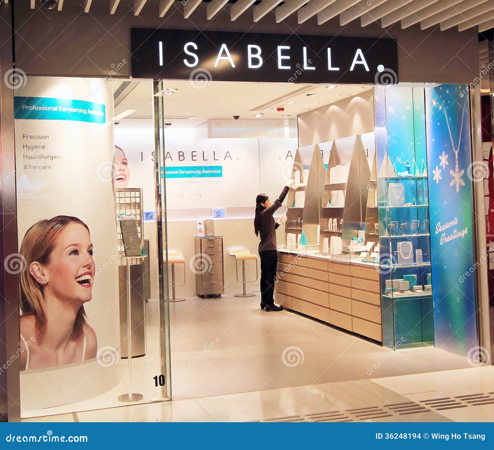 Tienda De Isabel En Hong-Kong Imagen de archivo editorial - Imagen de ...