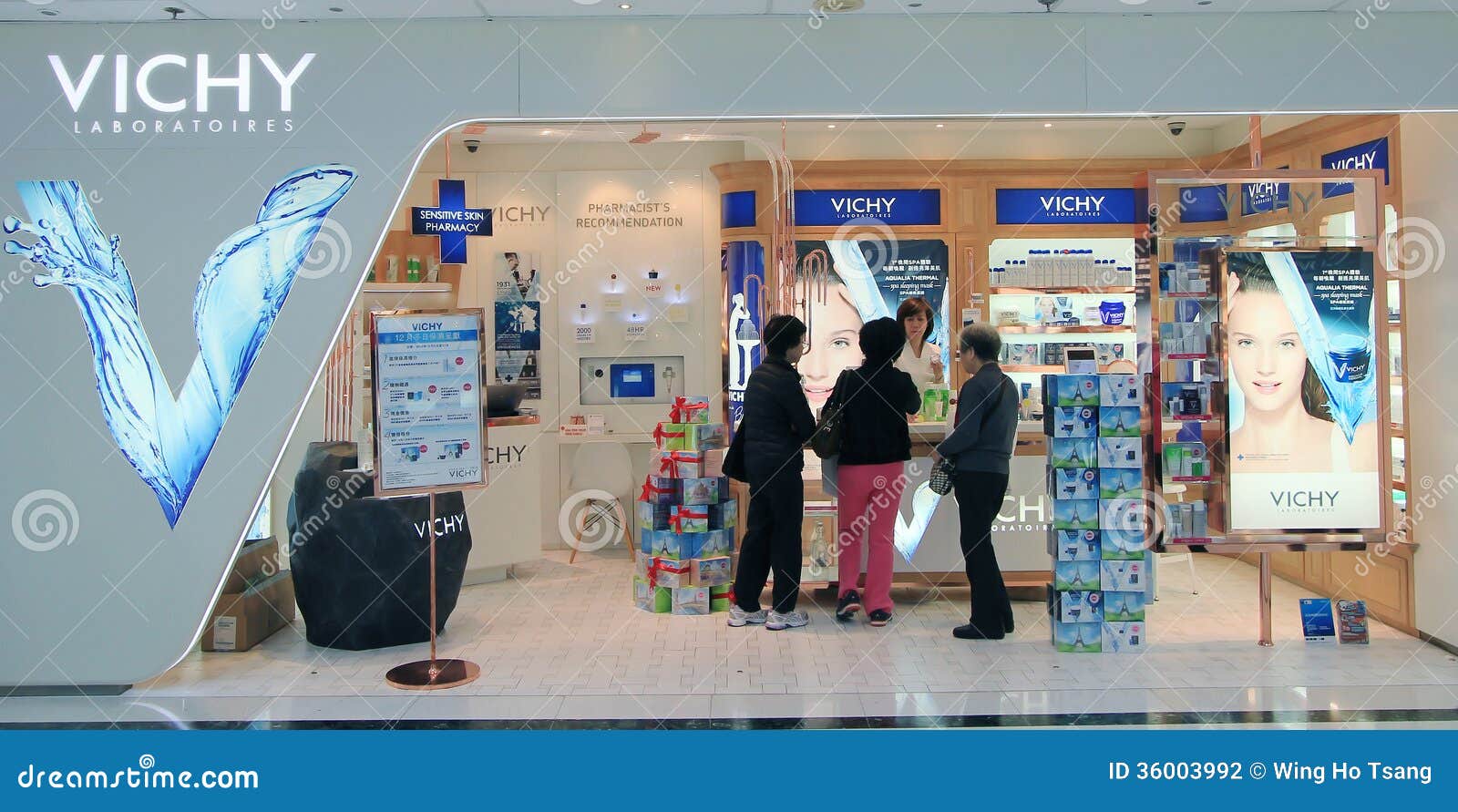 Tienda De Vichy En Hong Kong Fotografía editorial - Imagen de hong ...