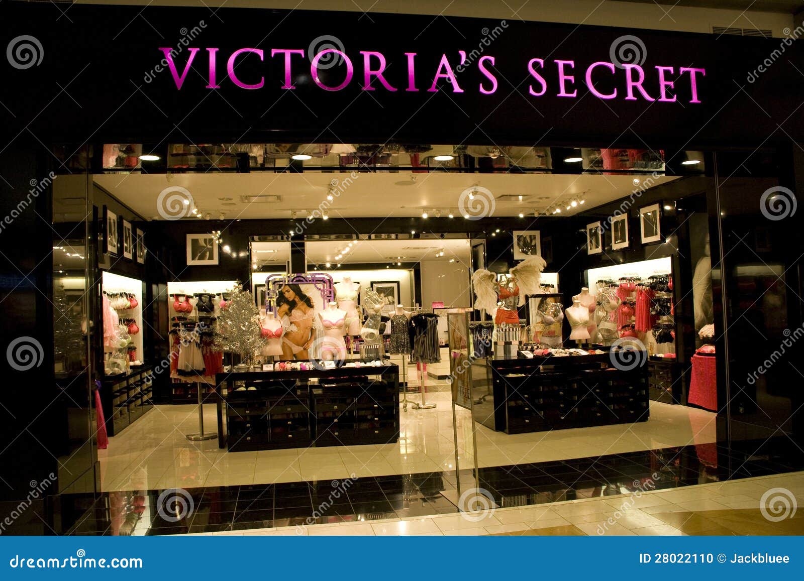 Tienda de Victorias Secret imagen editorial. Imagen de color - 28022110