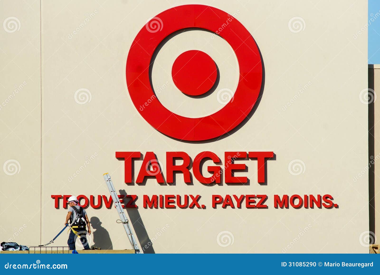 Tiendas de la blanco imagen editorial. Imagen de quebec - 31085290