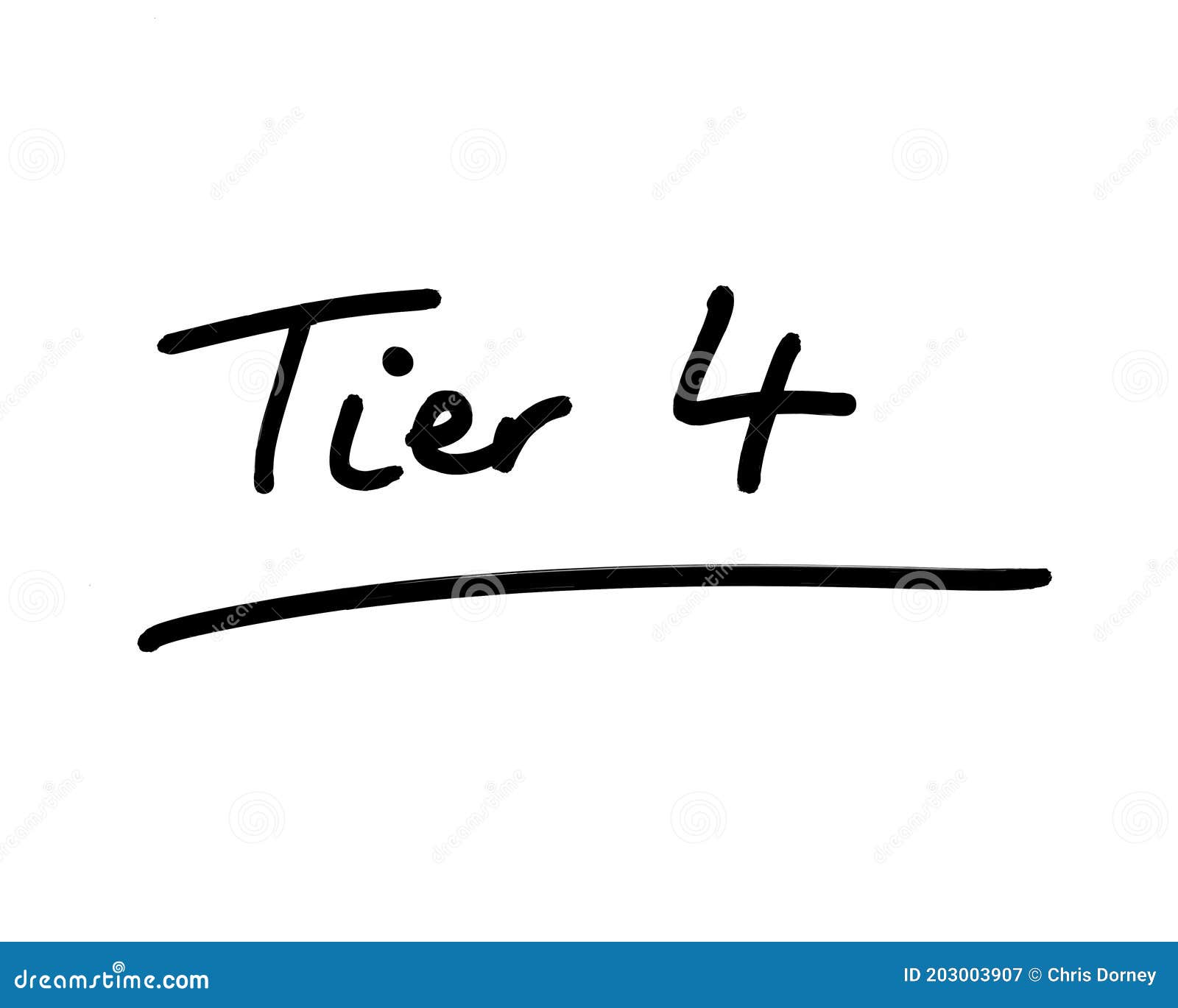 Tier 4 stock illustration. Illustration of national - 203003907