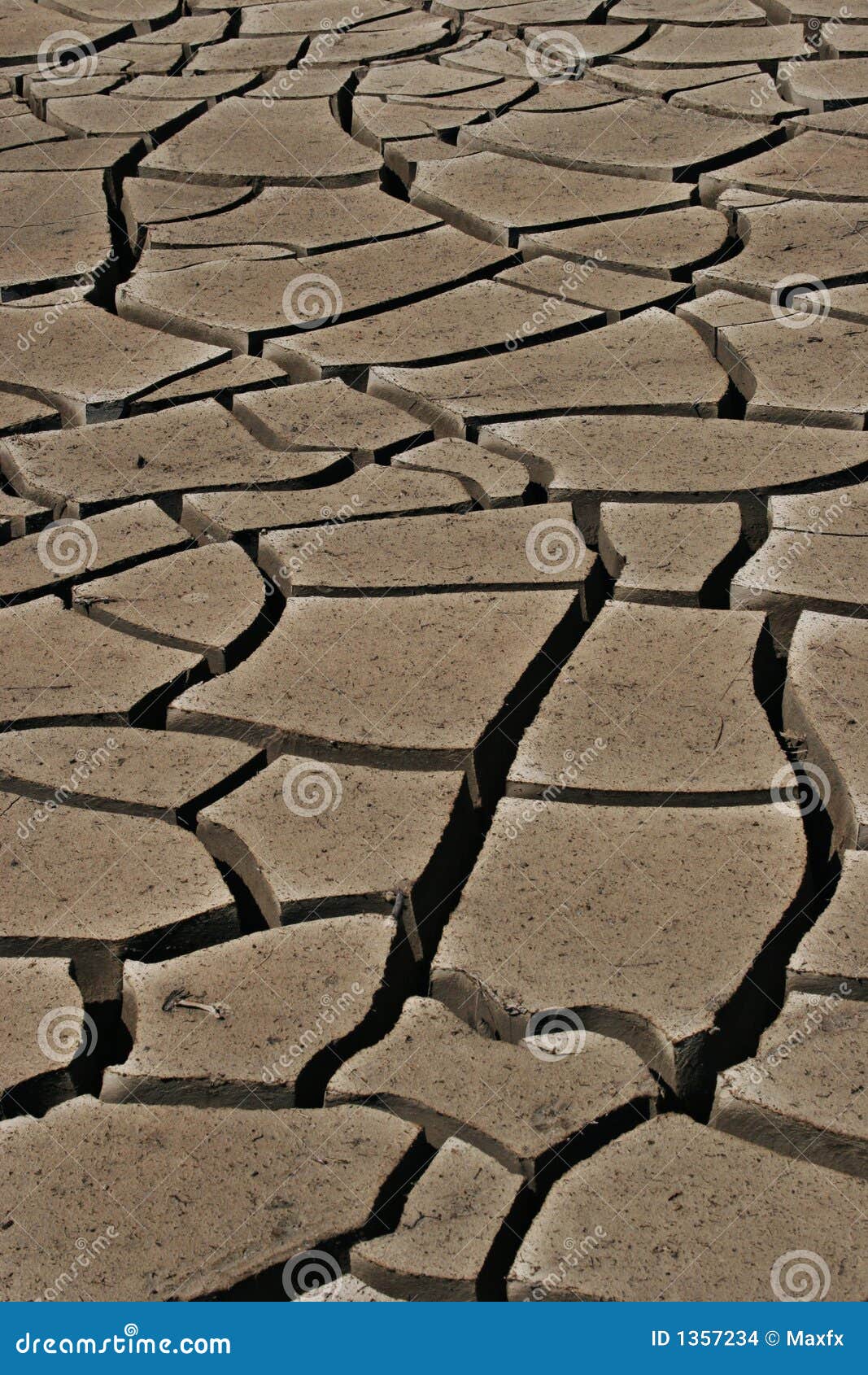 Tierra agrietada foto de archivo. Imagen de agua, agrietado - 1357234