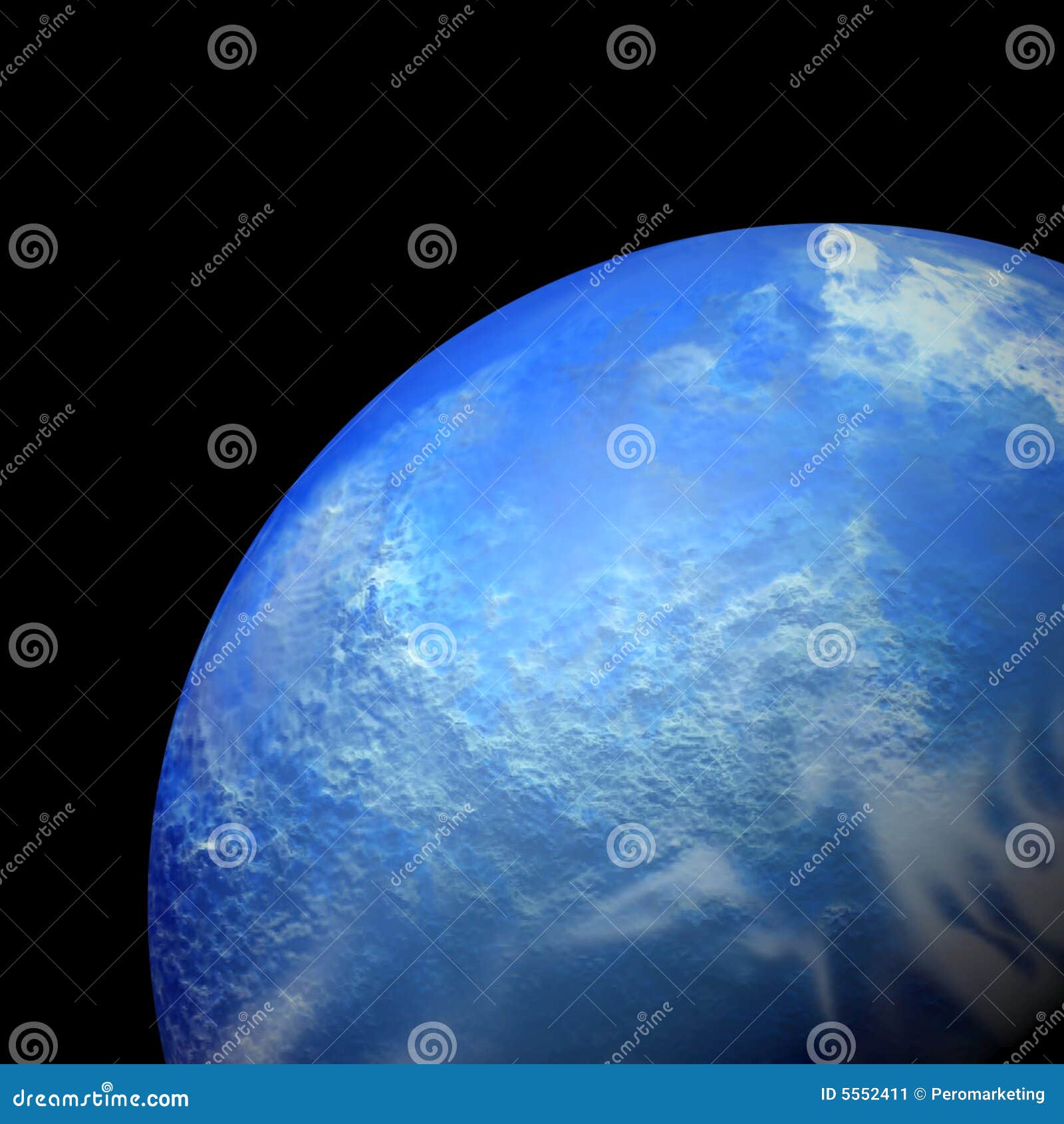 Tierra azul stock de ilustración. Ilustración de mundo - 5552411