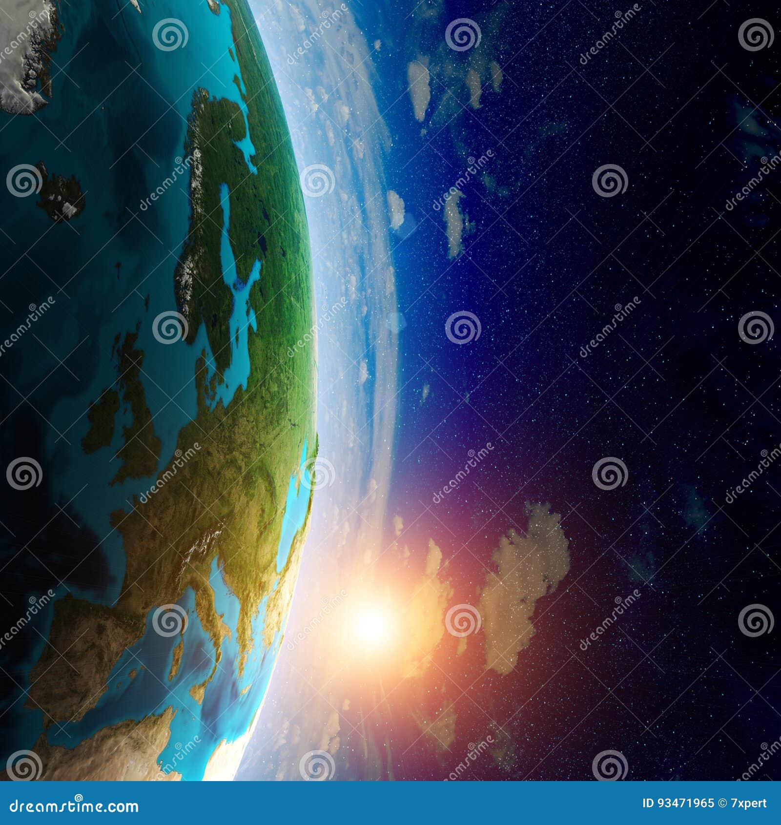 Tierra Map imagen de archivo. Imagen de islas, amanecer - 93471965