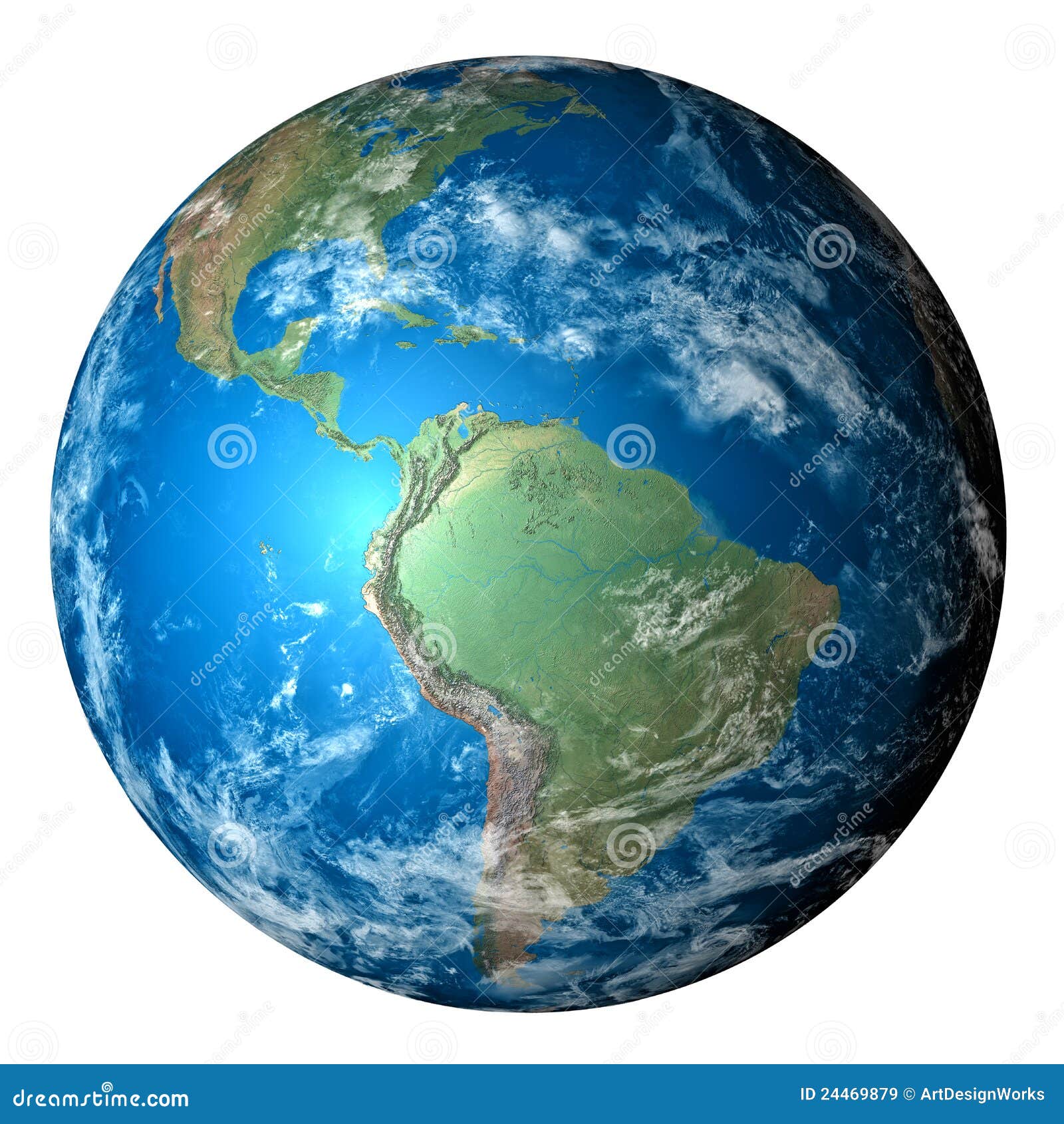 Tierra Realista Del Planeta Imágenes de archivo libres de regalías ...