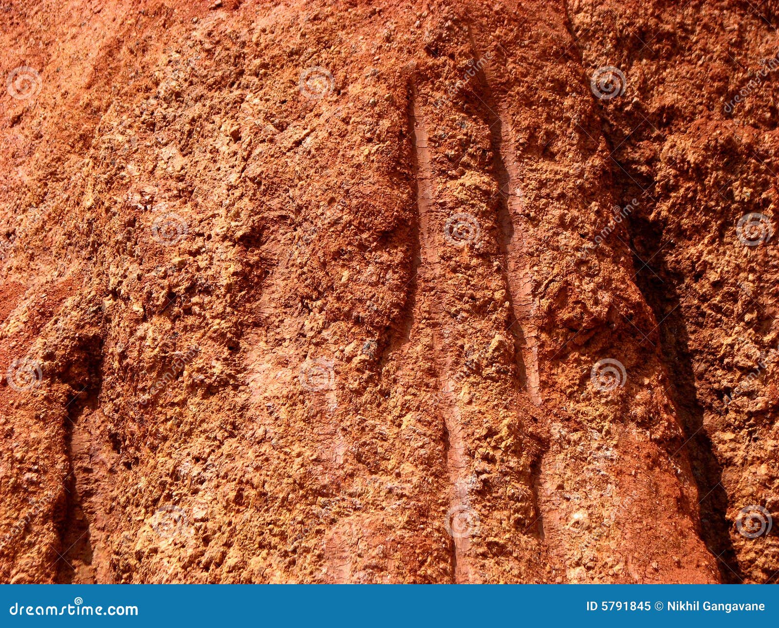 Tierra roja imagen de archivo. Imagen de superficie, granular - 5791845