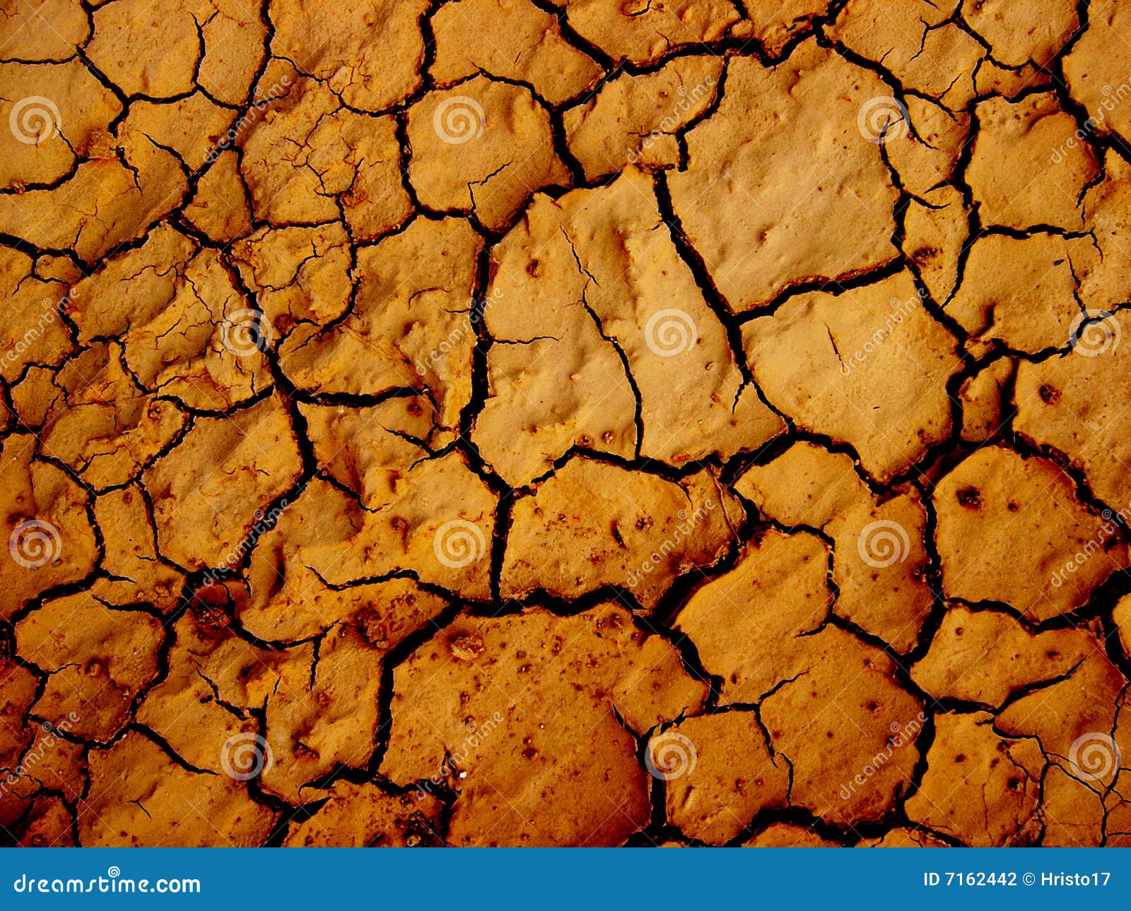 Tierra seca foto de archivo. Imagen de agrietado, calor - 7162442