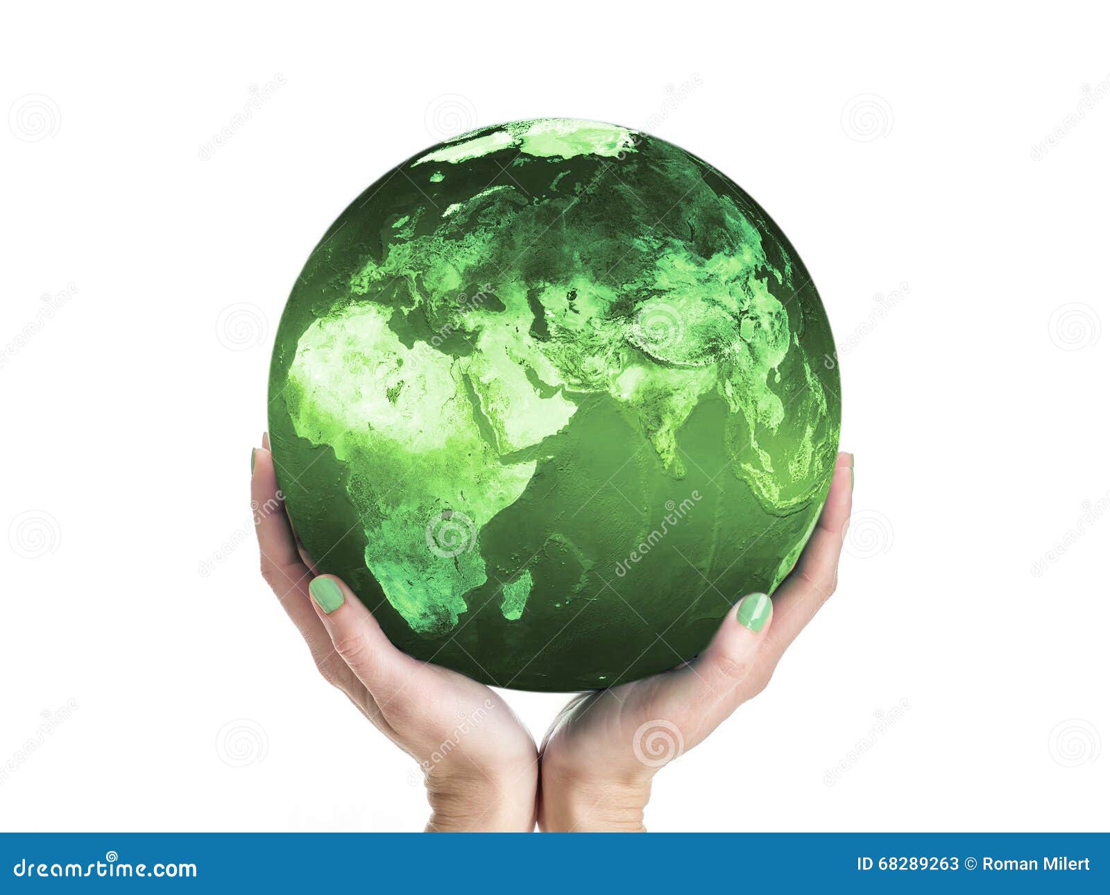 Tierra verde del planeta imagen de archivo. Imagen de ayuda - 68289263