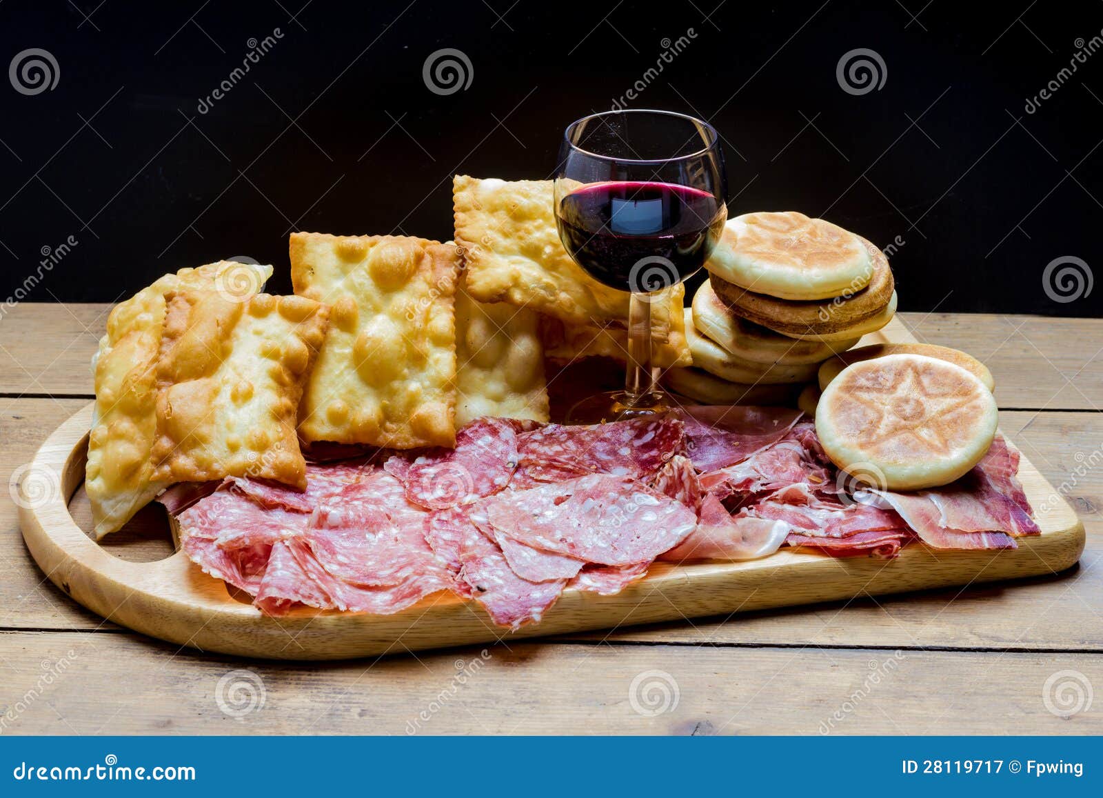 Tigelle e Crescentine stock image. Image of cheese, brunch - 28119717