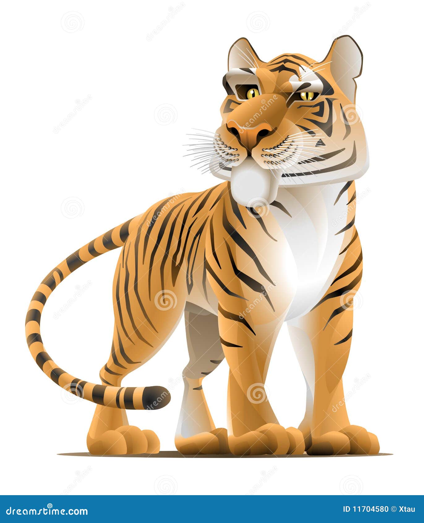 Muscle Tiger Cartoon Stock Illustrations – 83 Muscle Tiger Cartoon ...