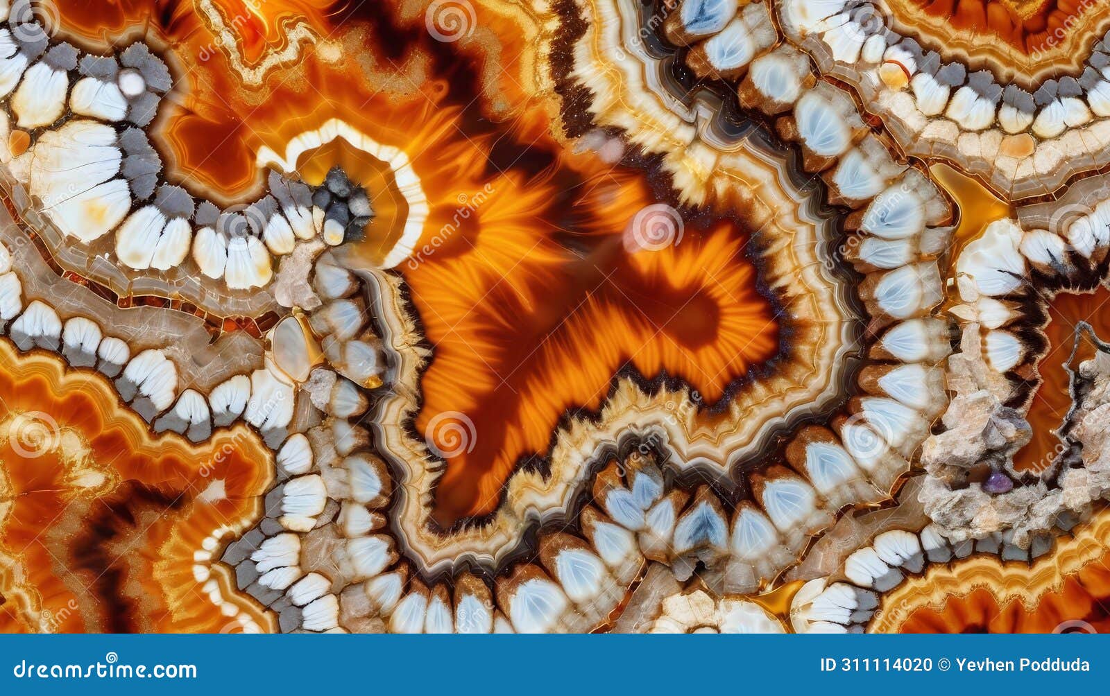 Tiger Agate: Abstract Texture of Nature S Elegance Stock Illustration ...