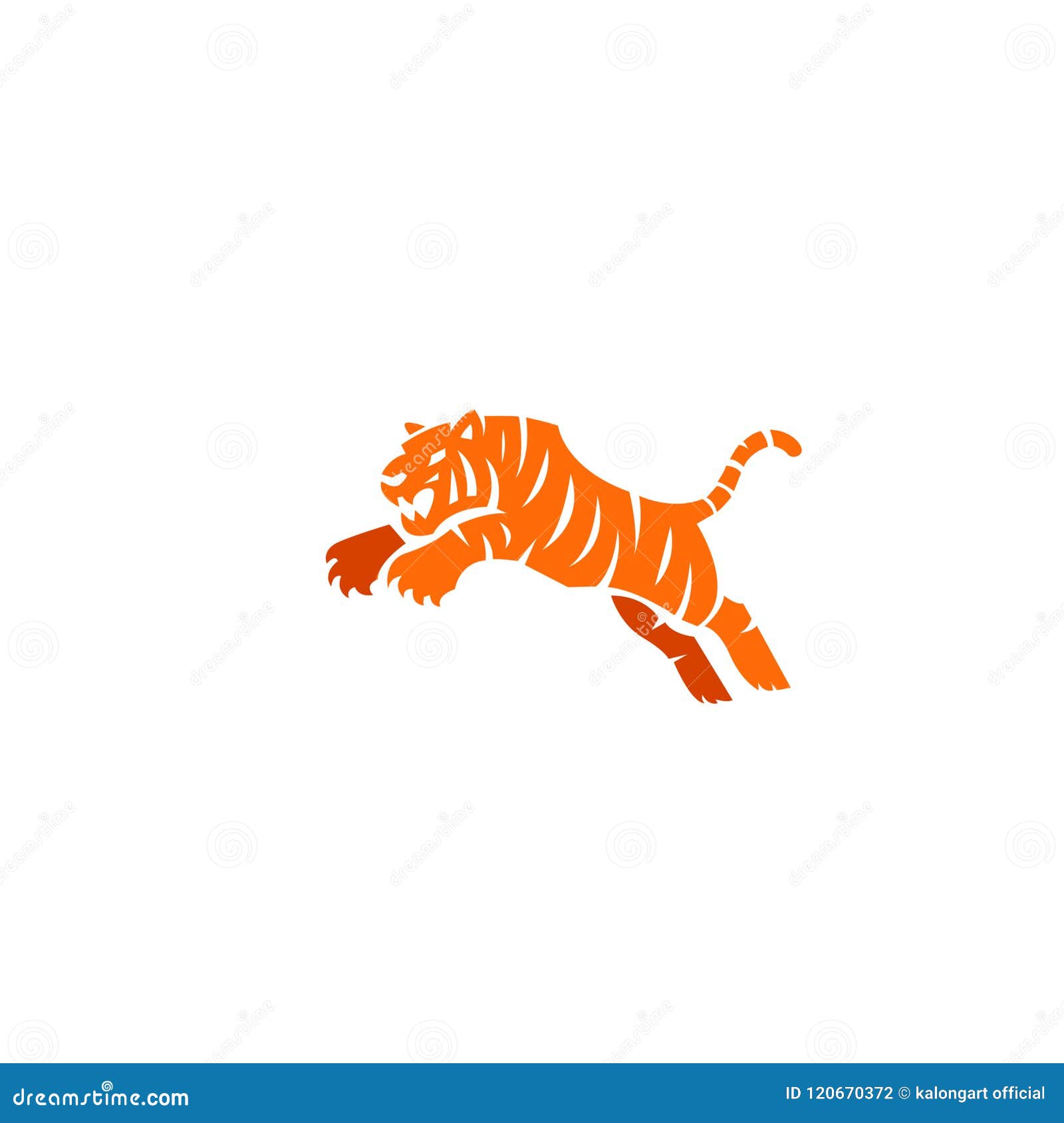 Tiger Animal Logo, Icon Vector Ilustration .template. Vector. Editable ...
