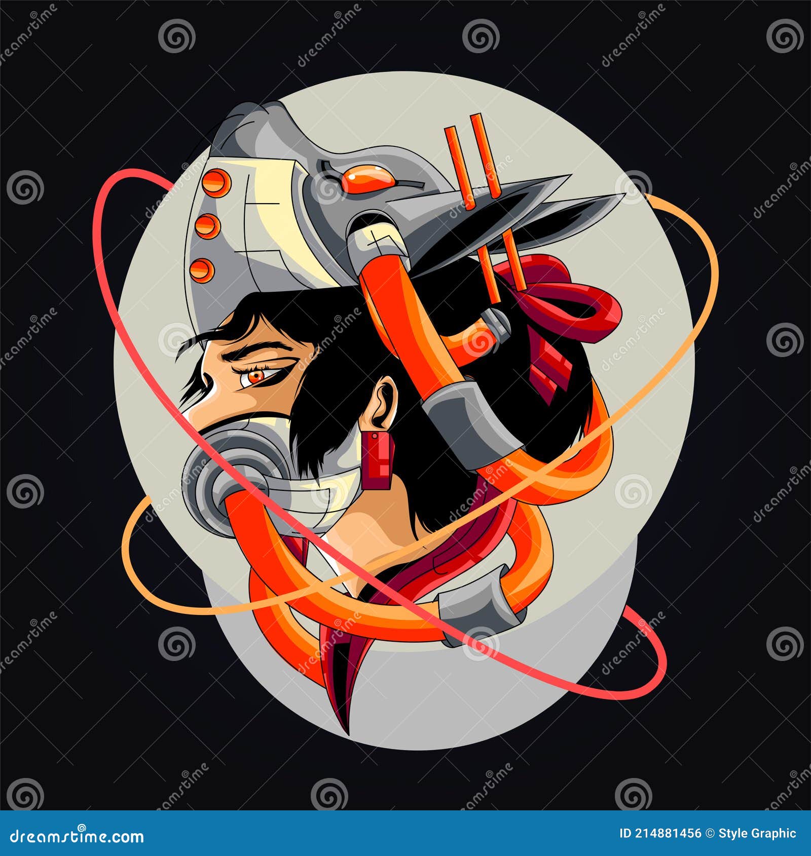 A Tiger Daemon Creature - Colorful Digitally Painted Artwork ...