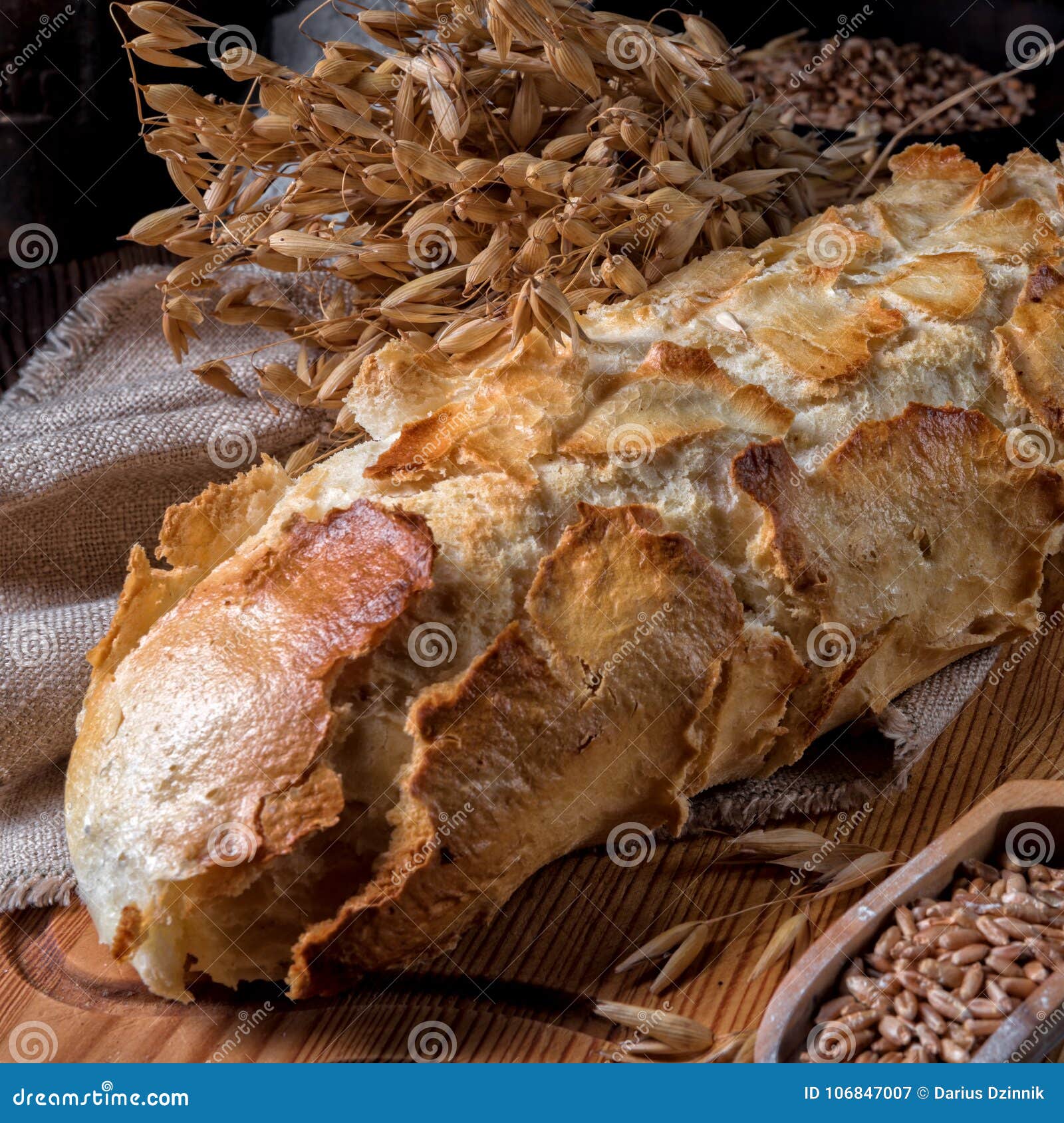 Tiger bread stock image. Image of crusty, bread, diet - 106847007