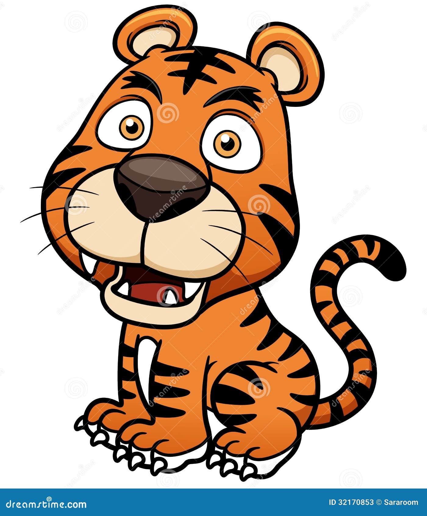 Tiger Cartoon Stock Photos - Image: 32170853