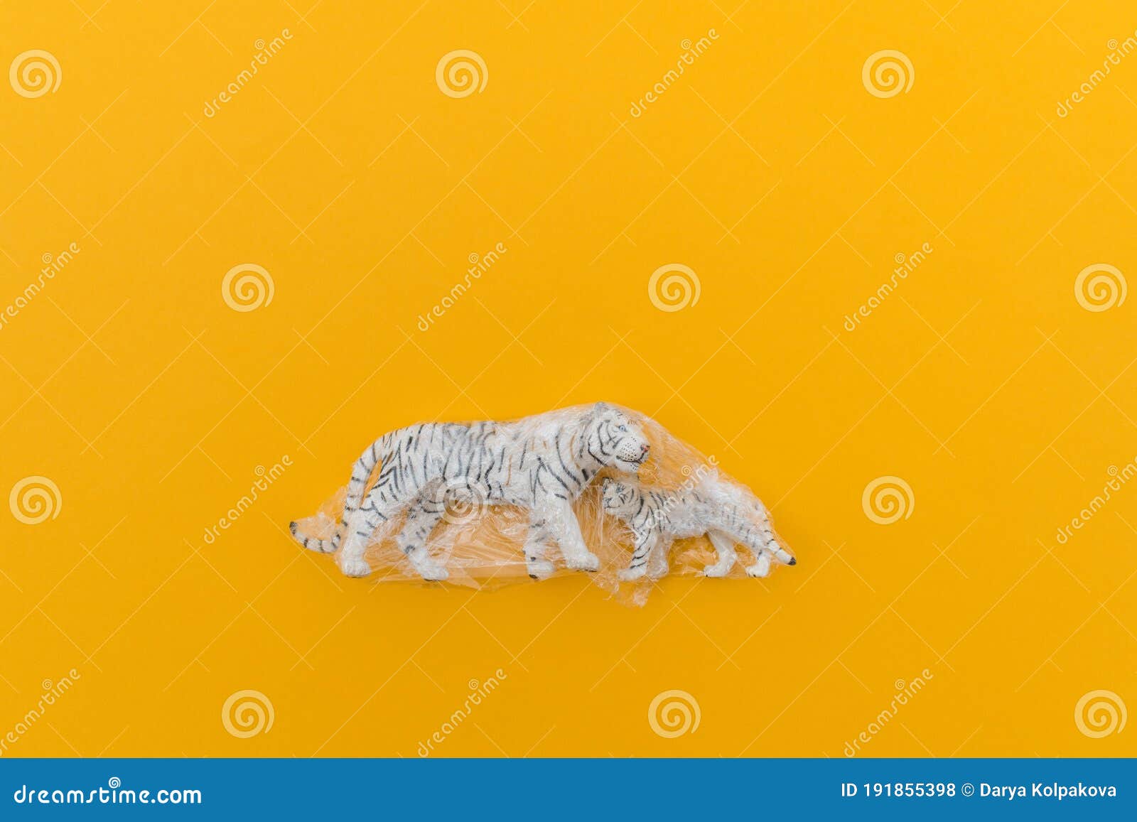 Tiger With Pollution Stock Photography | CartoonDealer.com #13535858