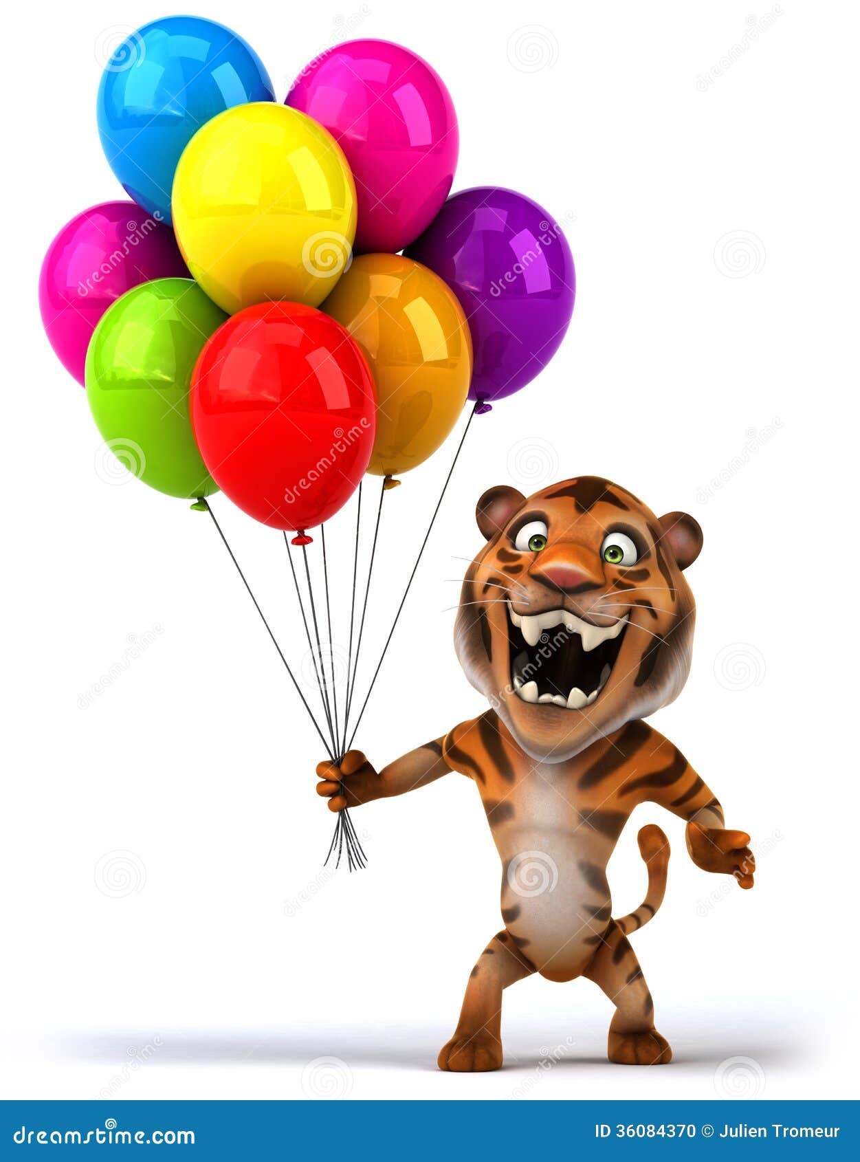 Tiger stock illustration. Illustration of predator, angry - 36084370