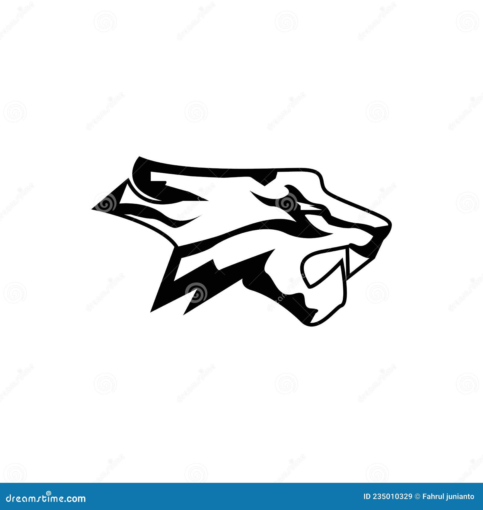 Tiger Icon and Symbol Template Illustration Stock Vector - Illustration ...