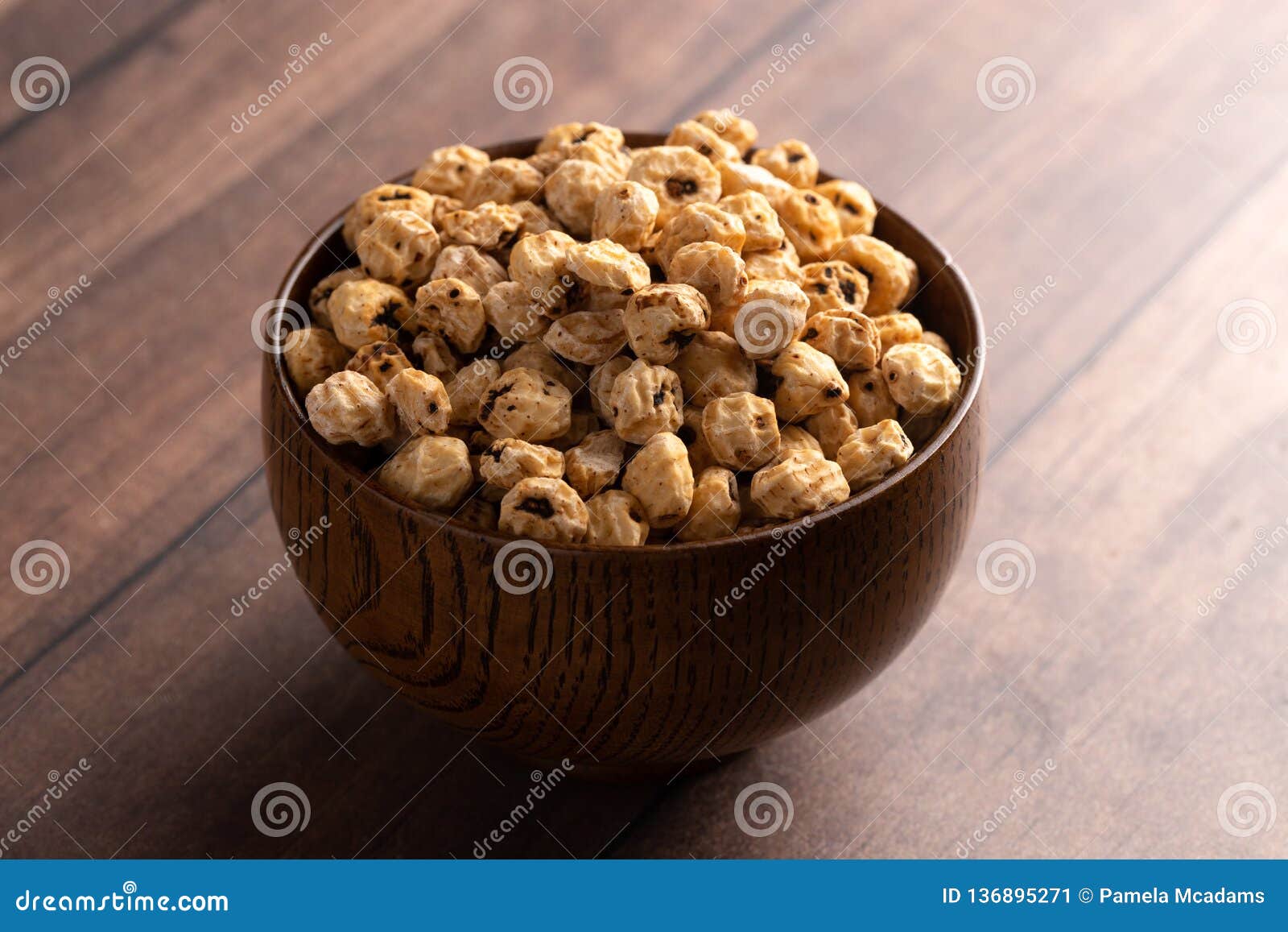 Tiger Nuts a Natural Alternative To Tree Nuts and Flour Stock Image ...