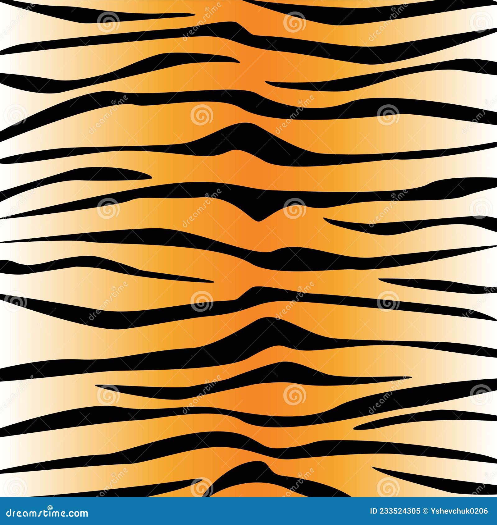 Tiger Pattern Background. Abstract Exotic Pattern. Orange and Black ...