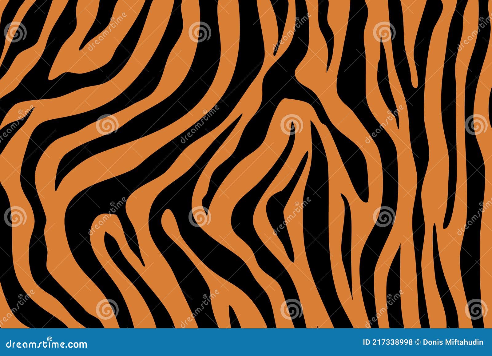 Tiger Pattern Illustration stock vector. Illustration of drawing ...