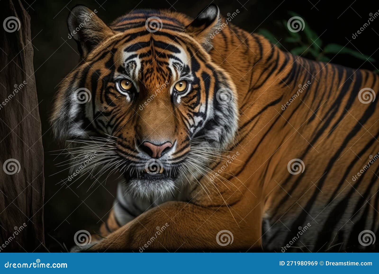 Tiger Photography Cannon 5d Image Generative AI Stock Illustration ...