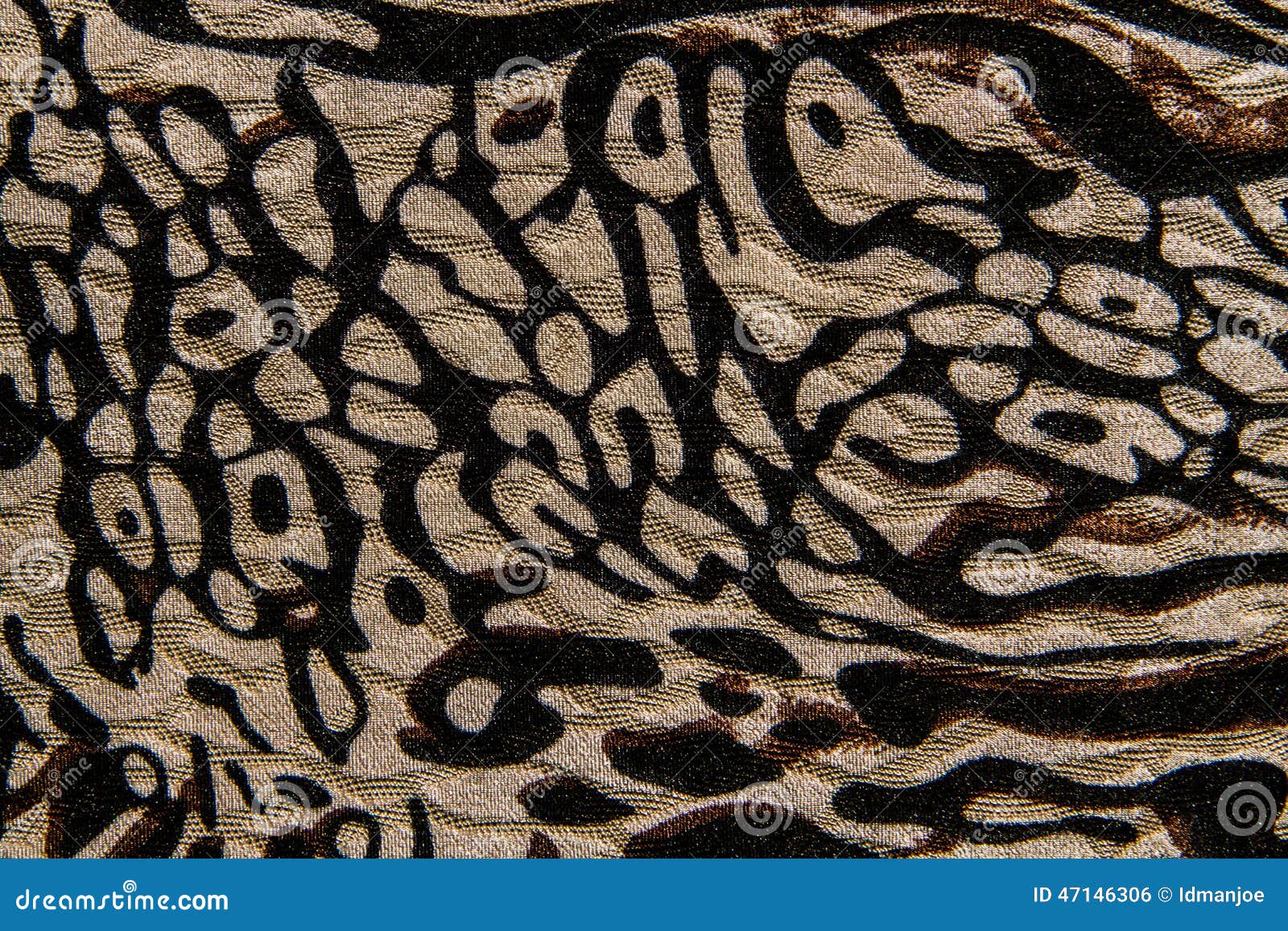 Tiger fabric by Rose and Hubble Black and white tiger print fabric ...