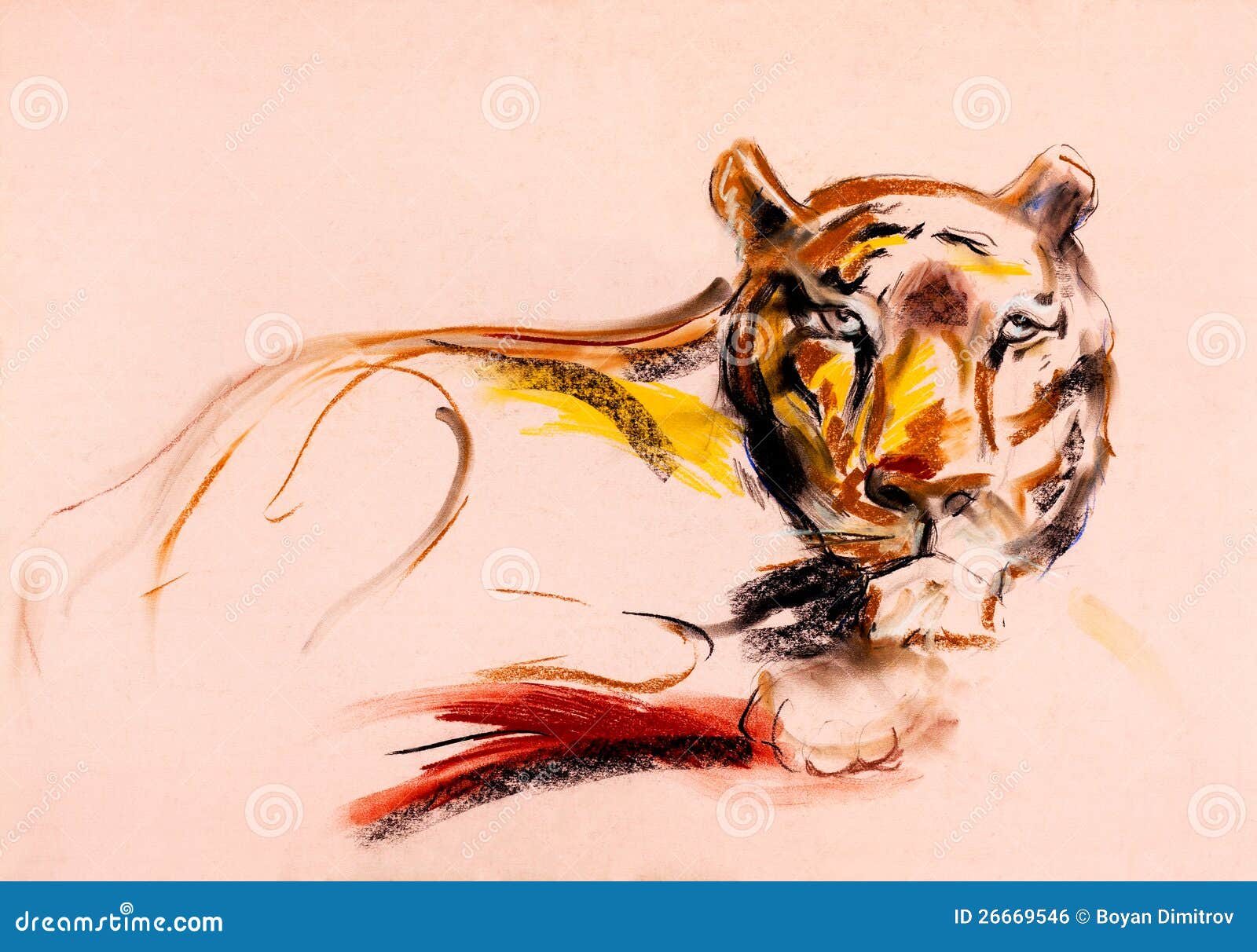 Sketch Of A Fierce Chess Battle And The Fog Of War Stock Photography ...